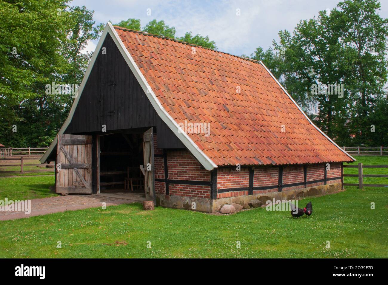 Typical old dutch farmhouse hi-res stock photography and images - Alamy