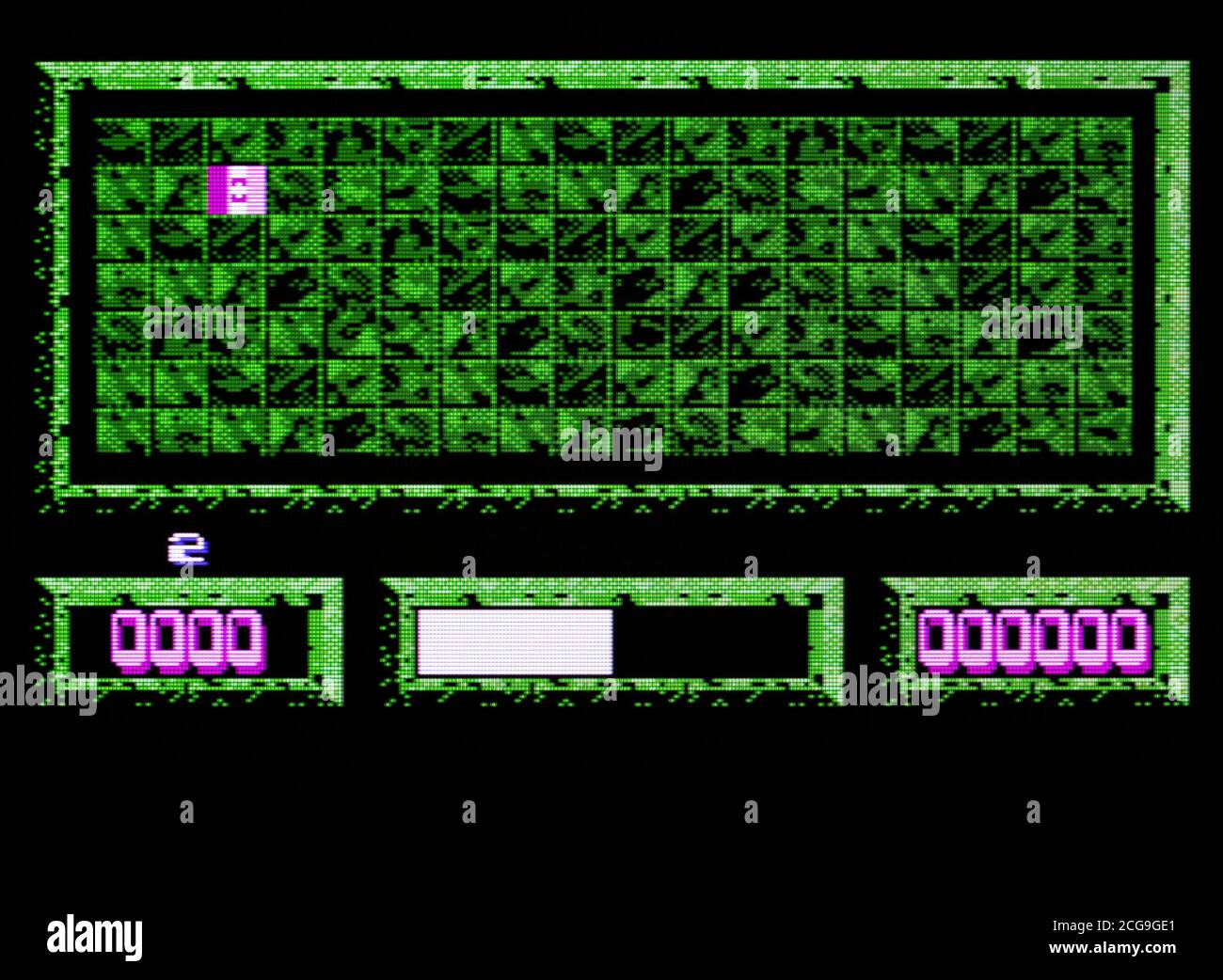 Loopz - Nintendo Entertainment System - NES Videogame - Editorial use ...