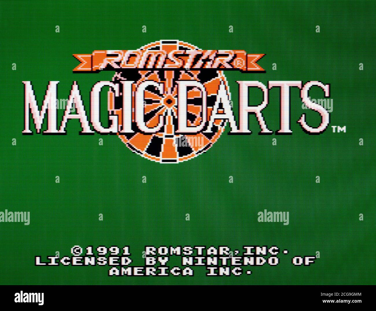 Magic Darts - Nintendo Entertainment System - NES Videogame - Editorial use only Stock Photo - Alamy