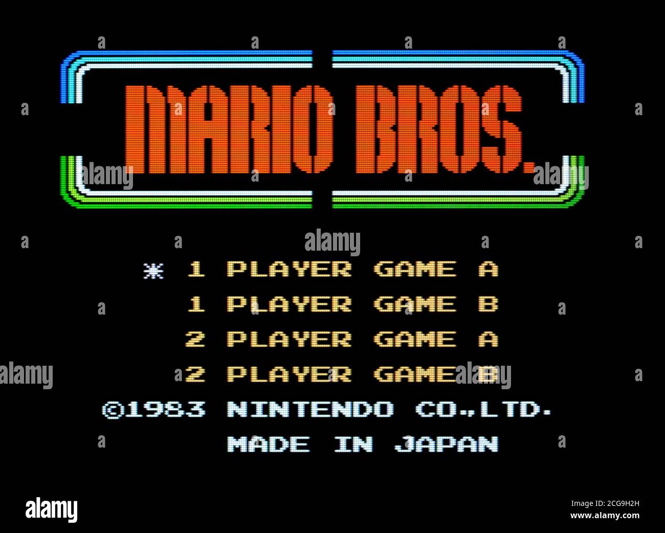 Mario Bros. - Nintendo Entertainment System - NES Videogame - Editorial ...
