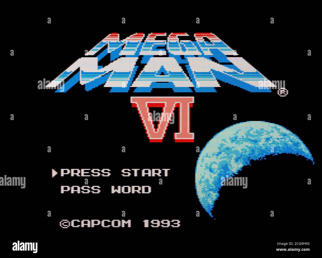 Mega Man VI 6 - Nintendo Entertainment System - NES Videogame ...