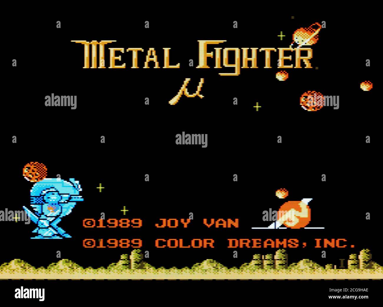 Metal Fighter - Nintendo Entertainment System - NES Videogame ...