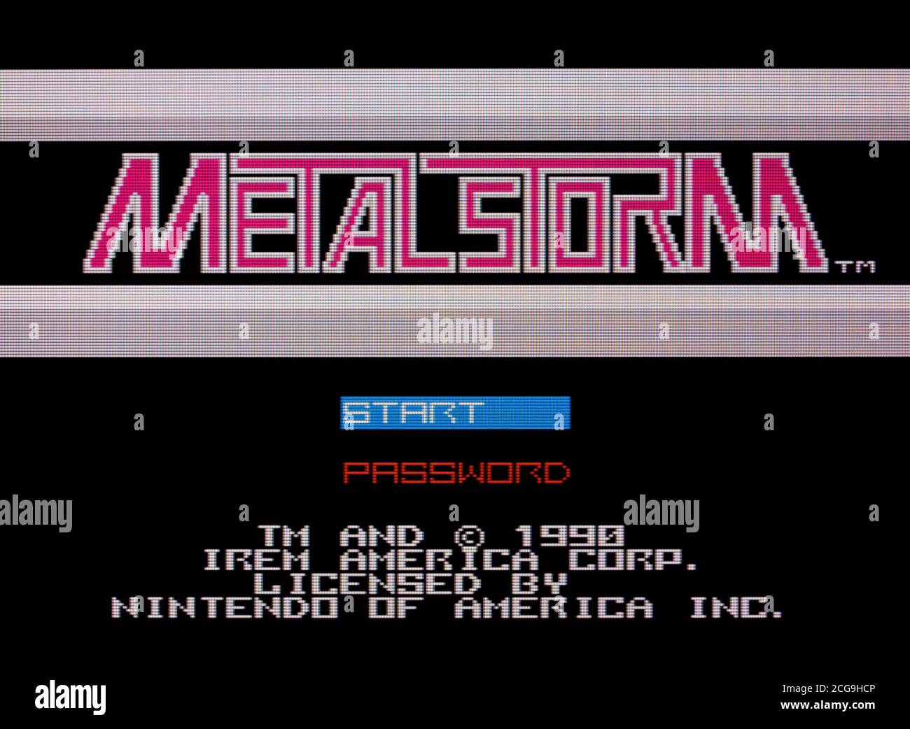 Metal Storm - Nintendo Entertainment System - NES Videogame - Editorial ...