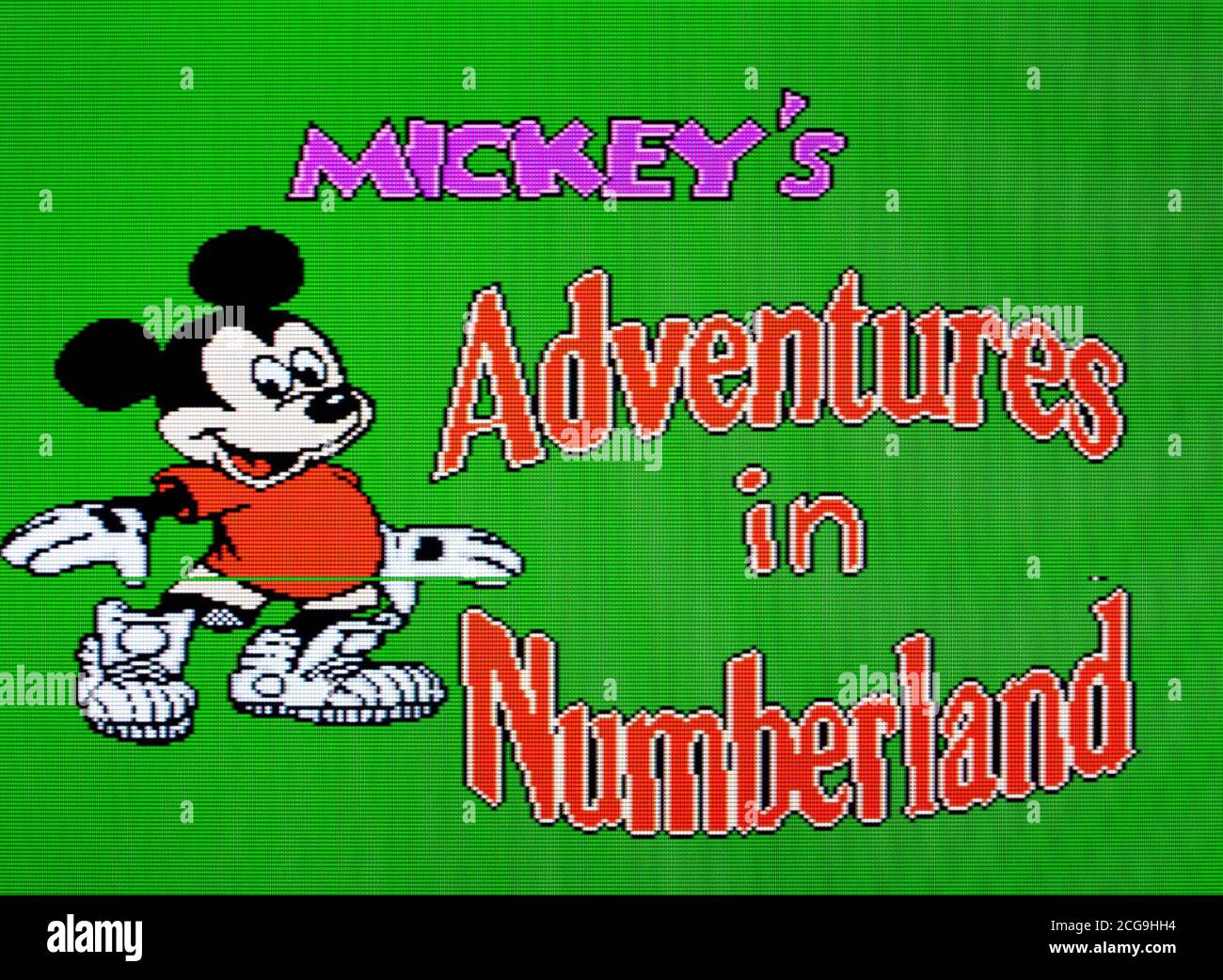 Mickey's Adventures in Numberland - Nintendo Entertainment System - NES ...