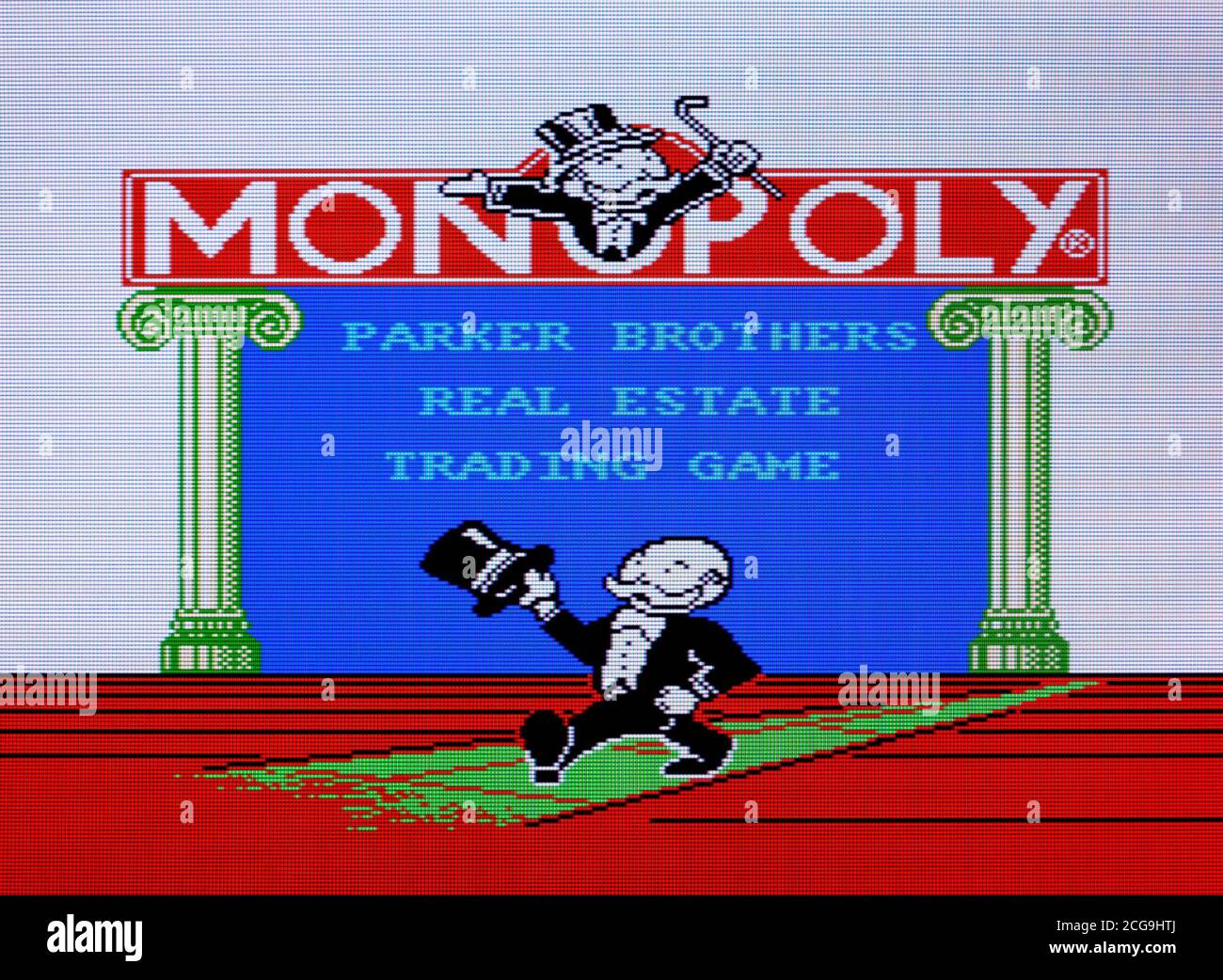 Monopoly - Nintendo Entertainment System - NES Videogame - Editorial ...