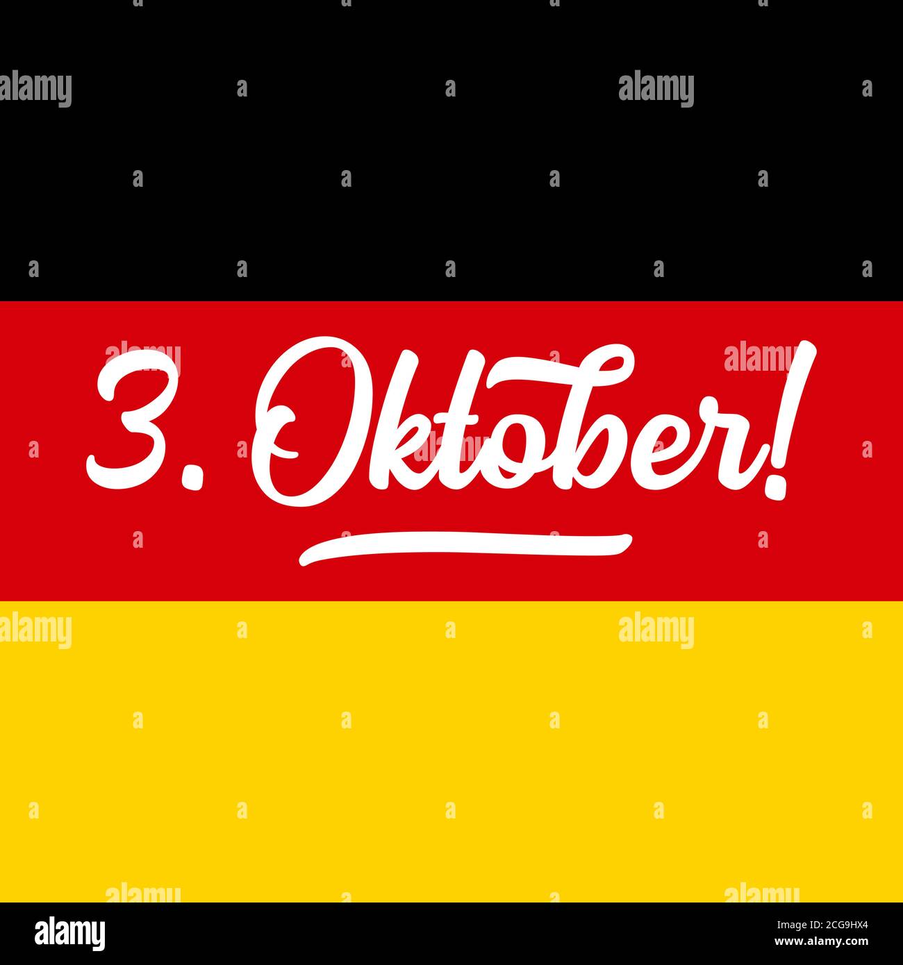 Unification with germany Stock Vector Images - Alamy