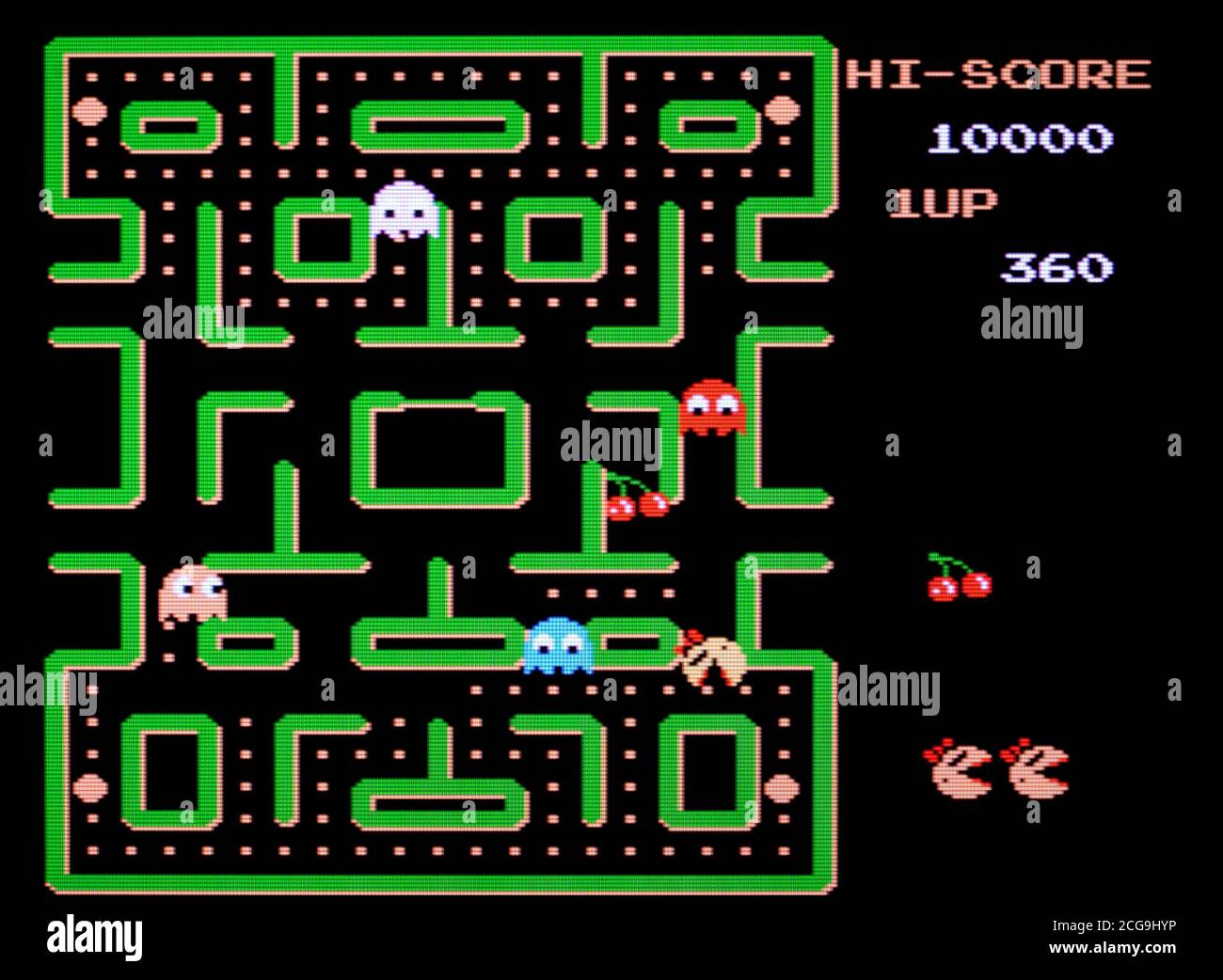 Ms. Pac-Man - Nintendo Entertainment System - NES Videogame - Editorial ...