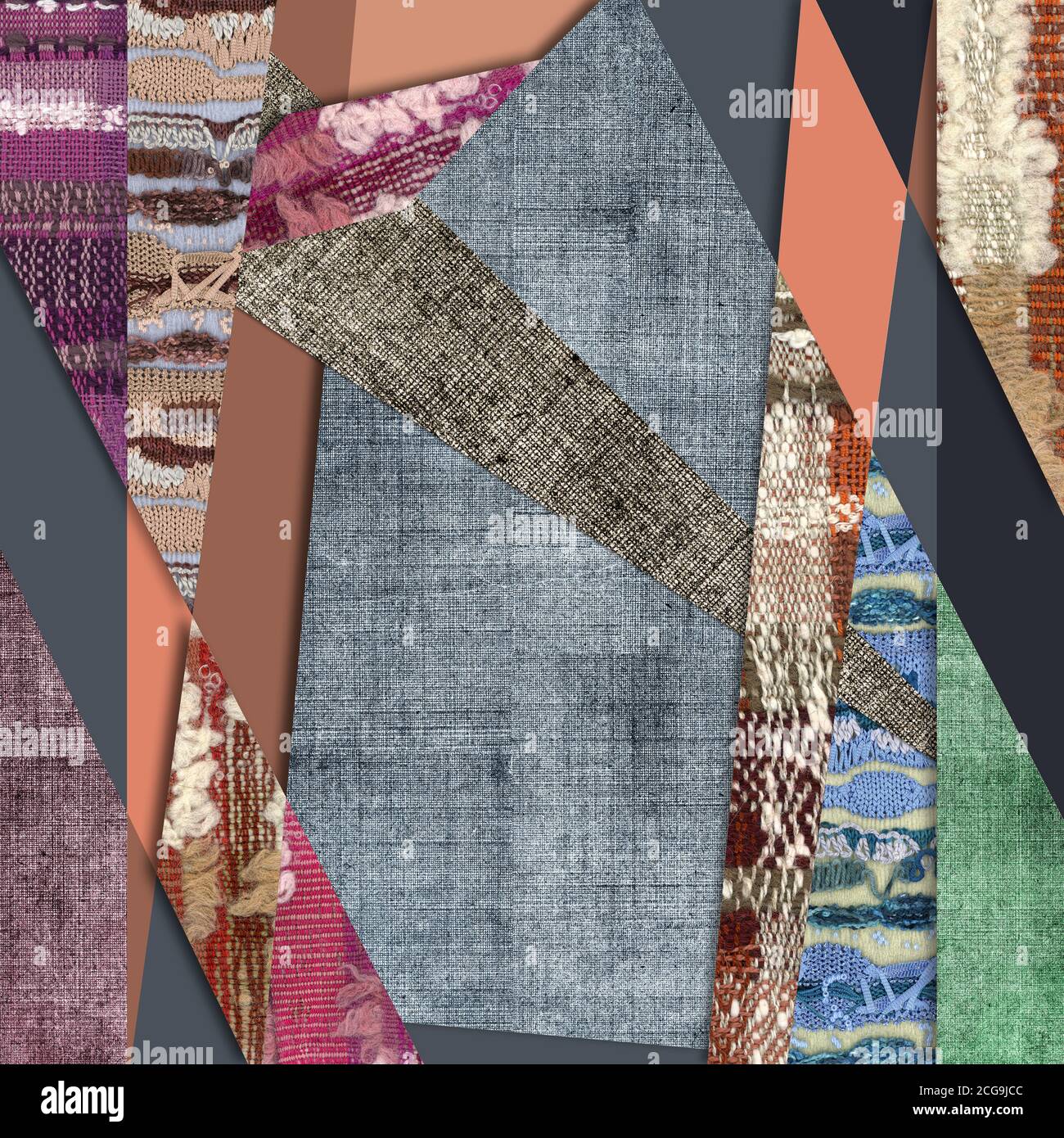 abstract colorful scarf design Stock Photo - Alamy