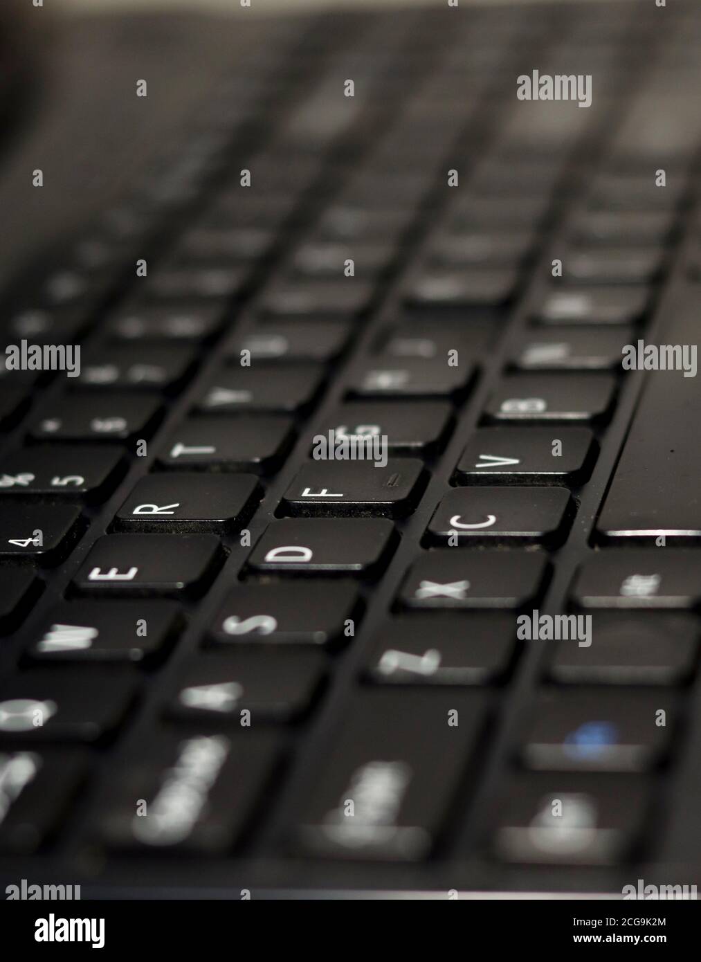 image of a black laptop keyboard Stock Photo - Alamy