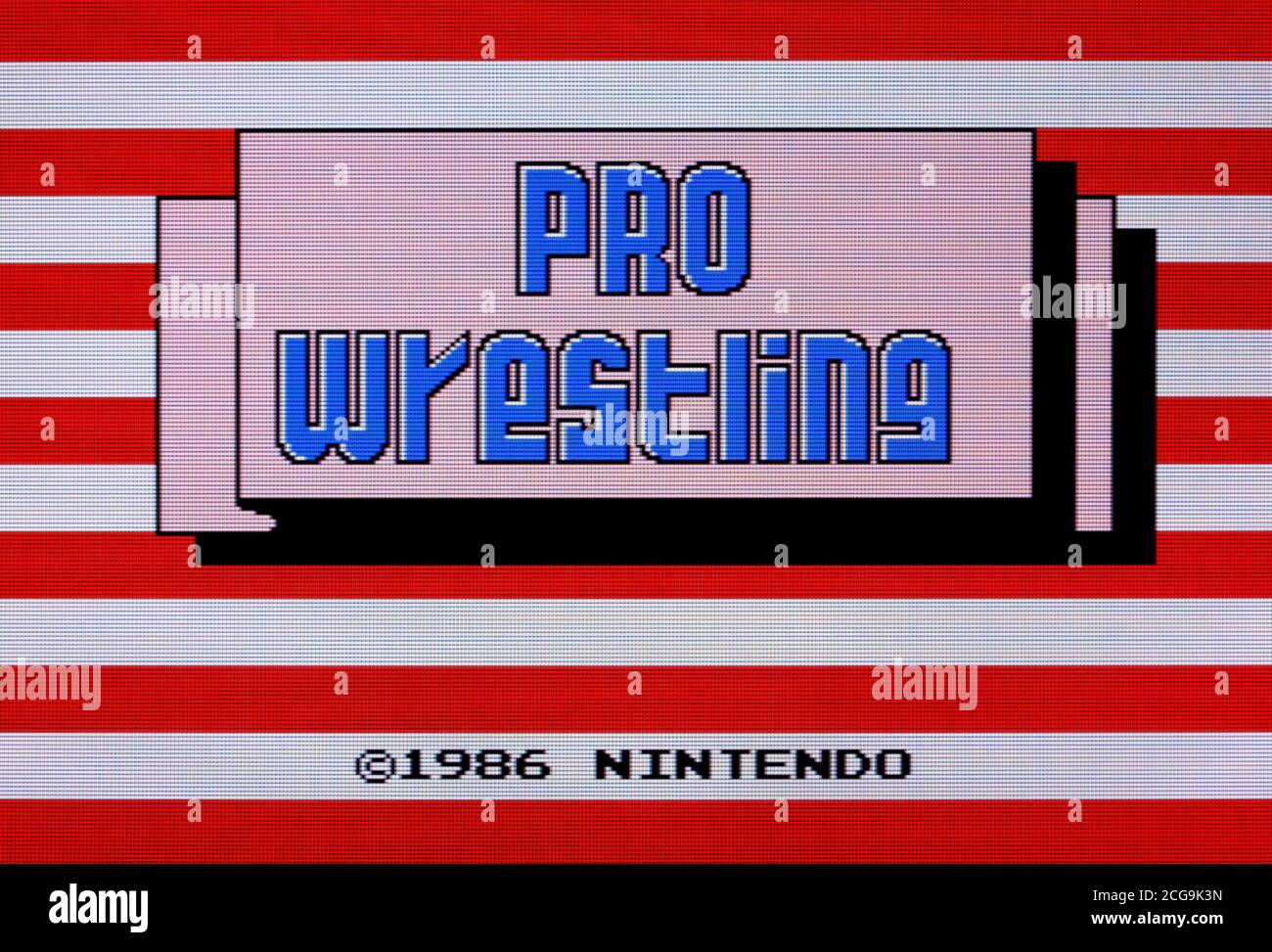 Pro Wrestling - Nintendo Entertainment System - NES Videogame ...