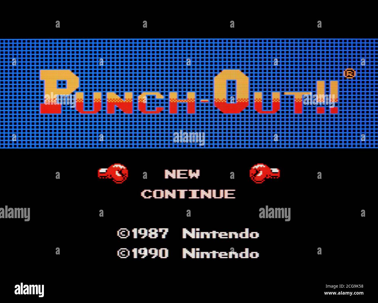 Punch Out - Nintendo Entertainment System - NES Videogame - Editorial ...