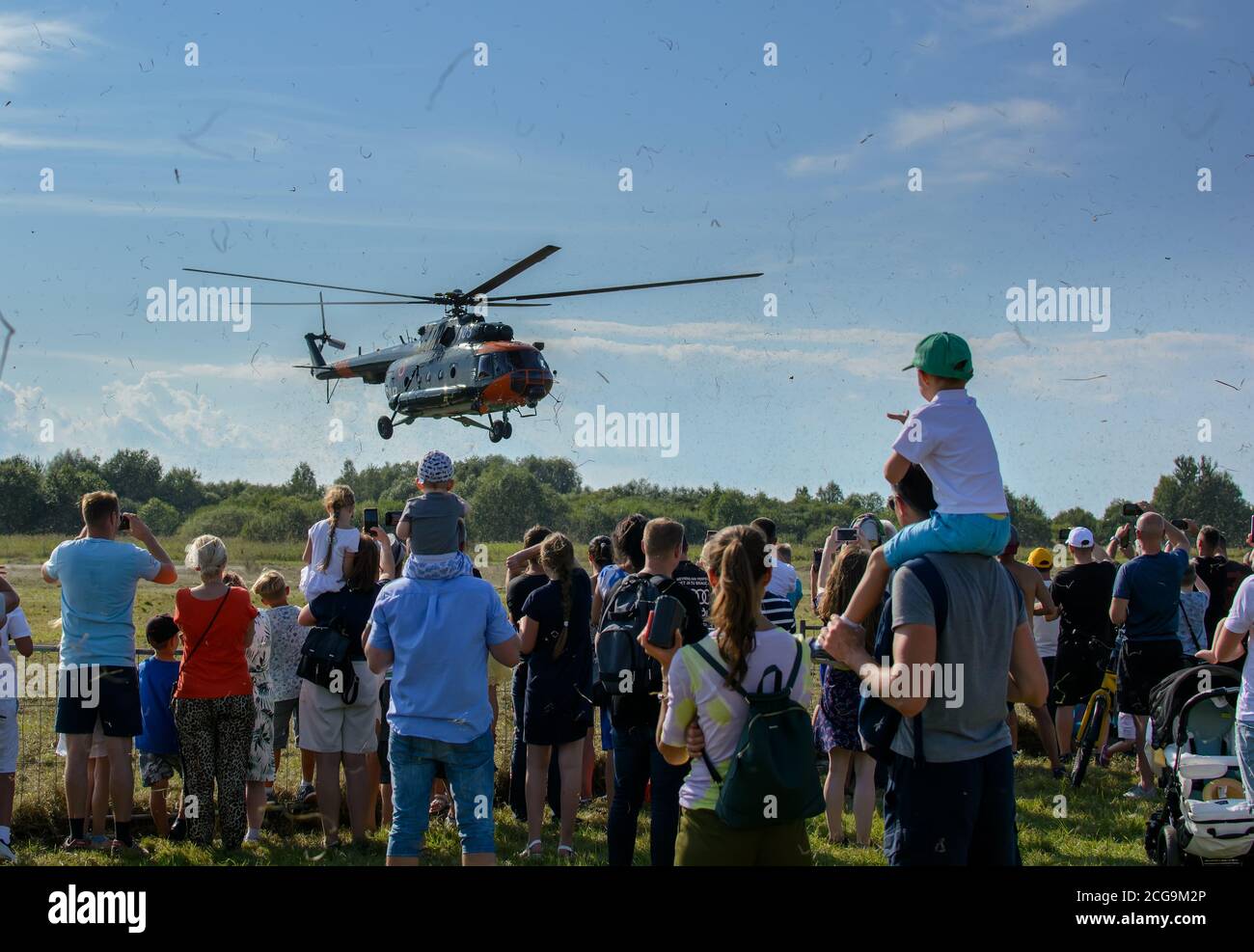 People are watching Mil Mi-17 helicopter taking off at Spilves Aviation ...