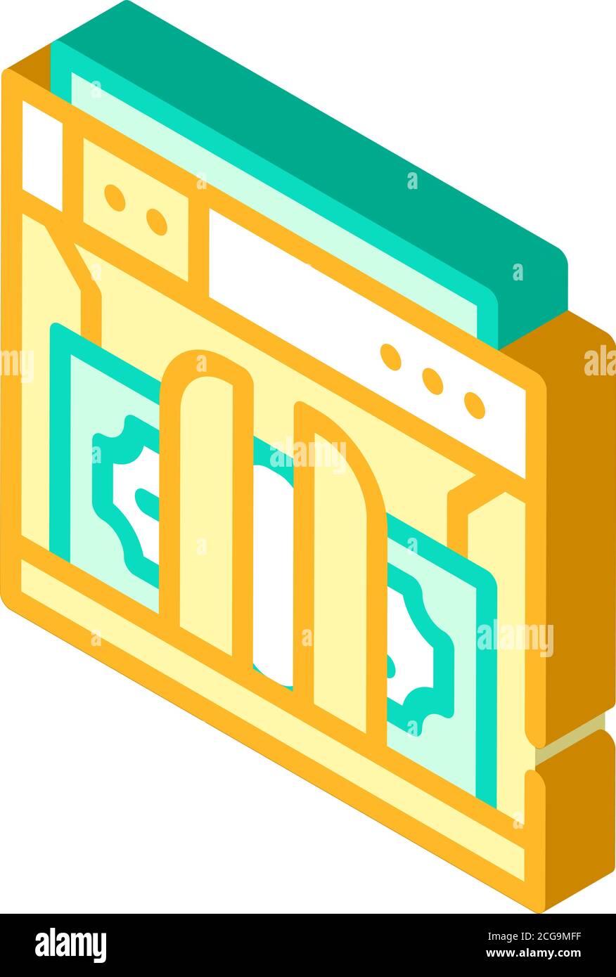 Money counting machine illustration Stock Vector Images - Alamy