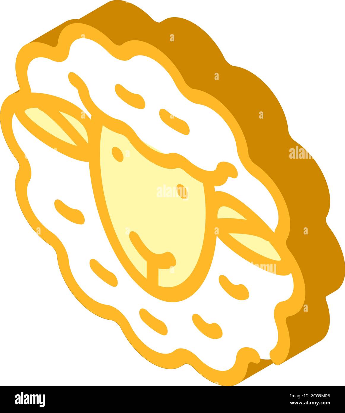 dolly sheep clone isometric icon vector illustration Stock Vector Image ...