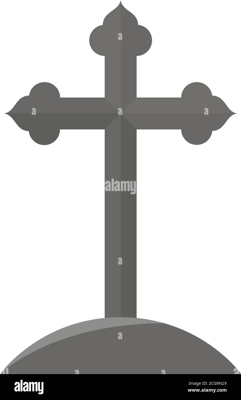 cross grave icon vector design Stock Vector Image & Art - Alamy