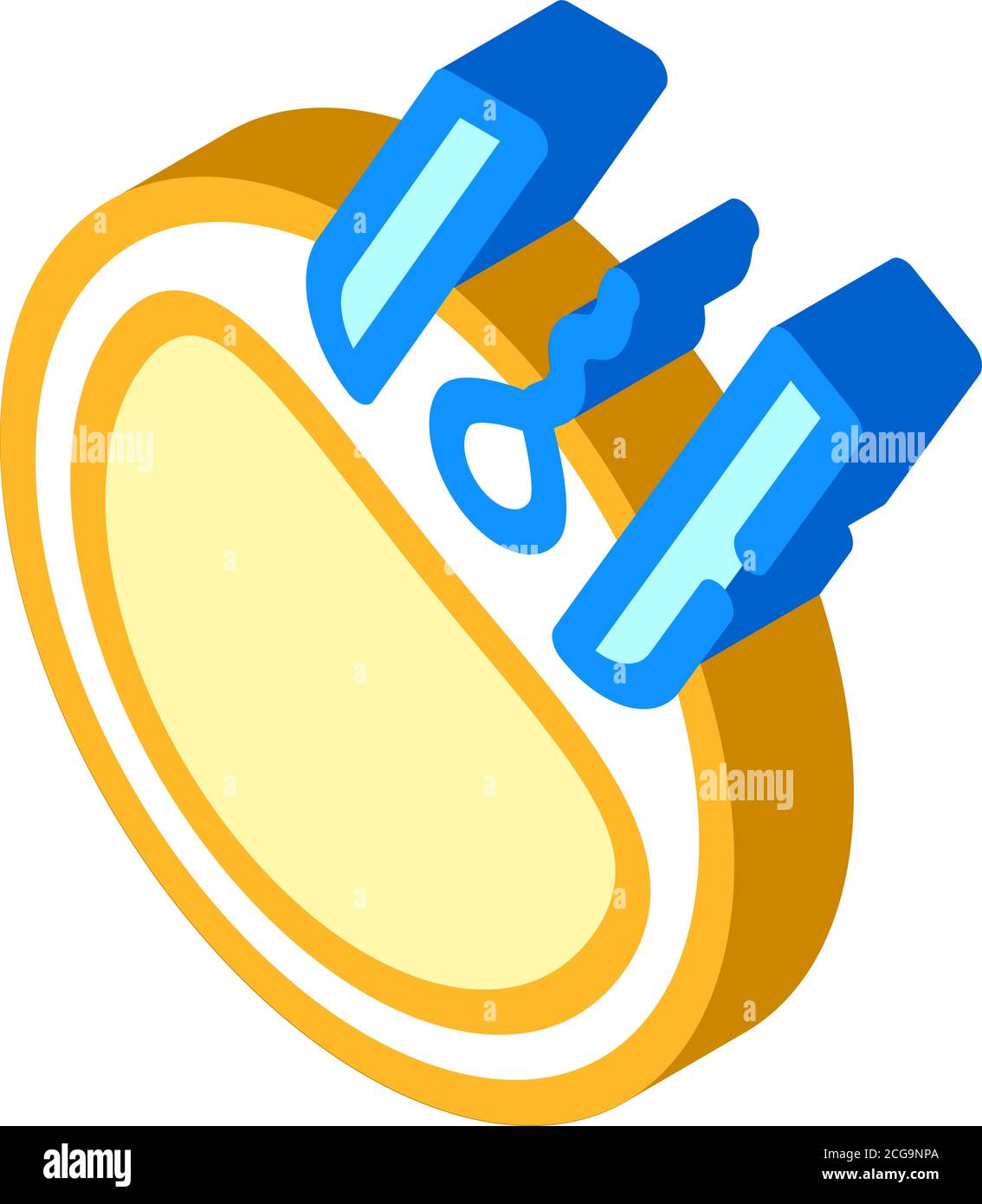 artificial insemination isometric icon vector isolated illustration ...