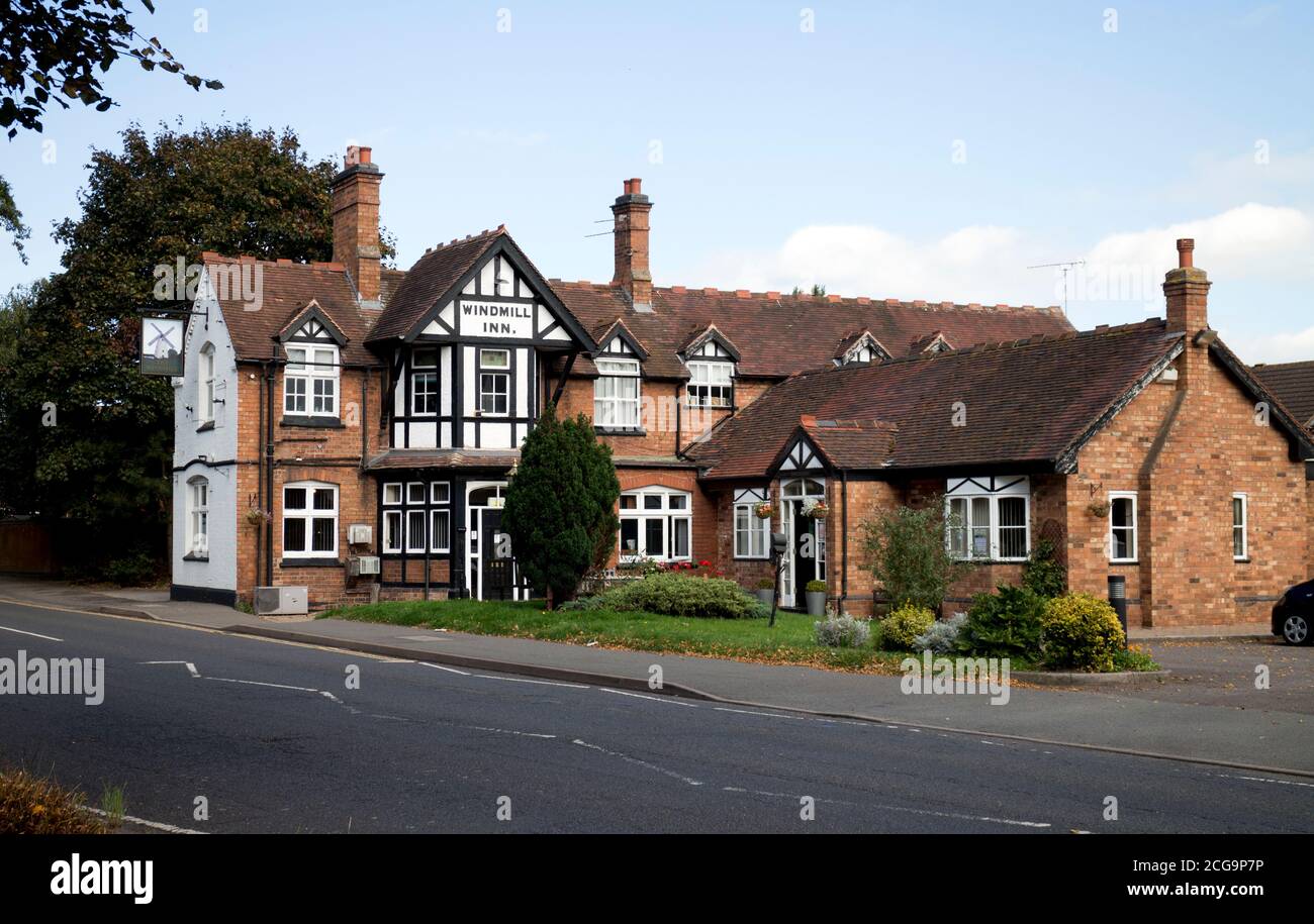 The Windmill Inn, Whitnash, Warwickshire, England, UK Stock Photo - Alamy