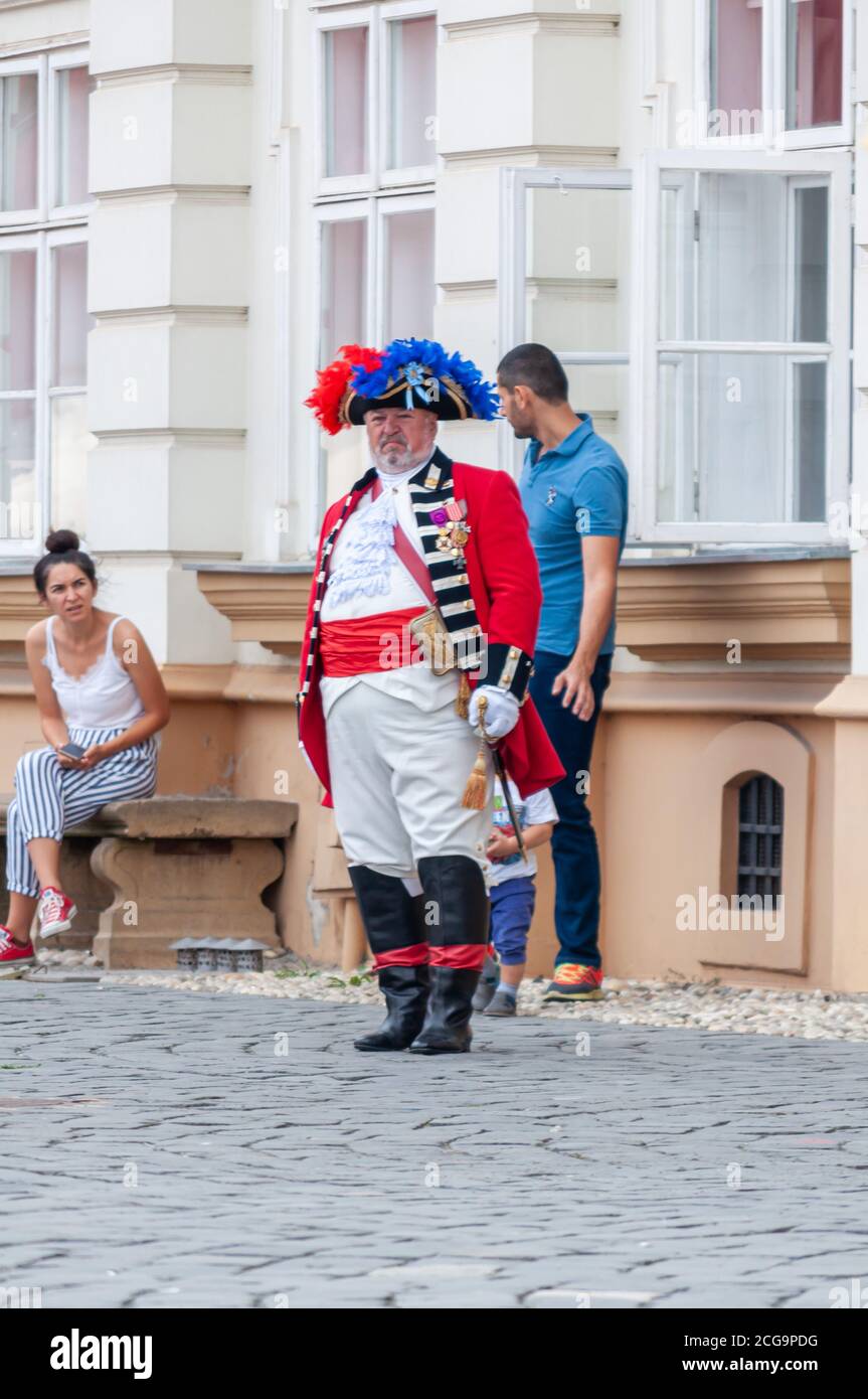 Traditional costumes parade romania hi-res stock photography and images ...
