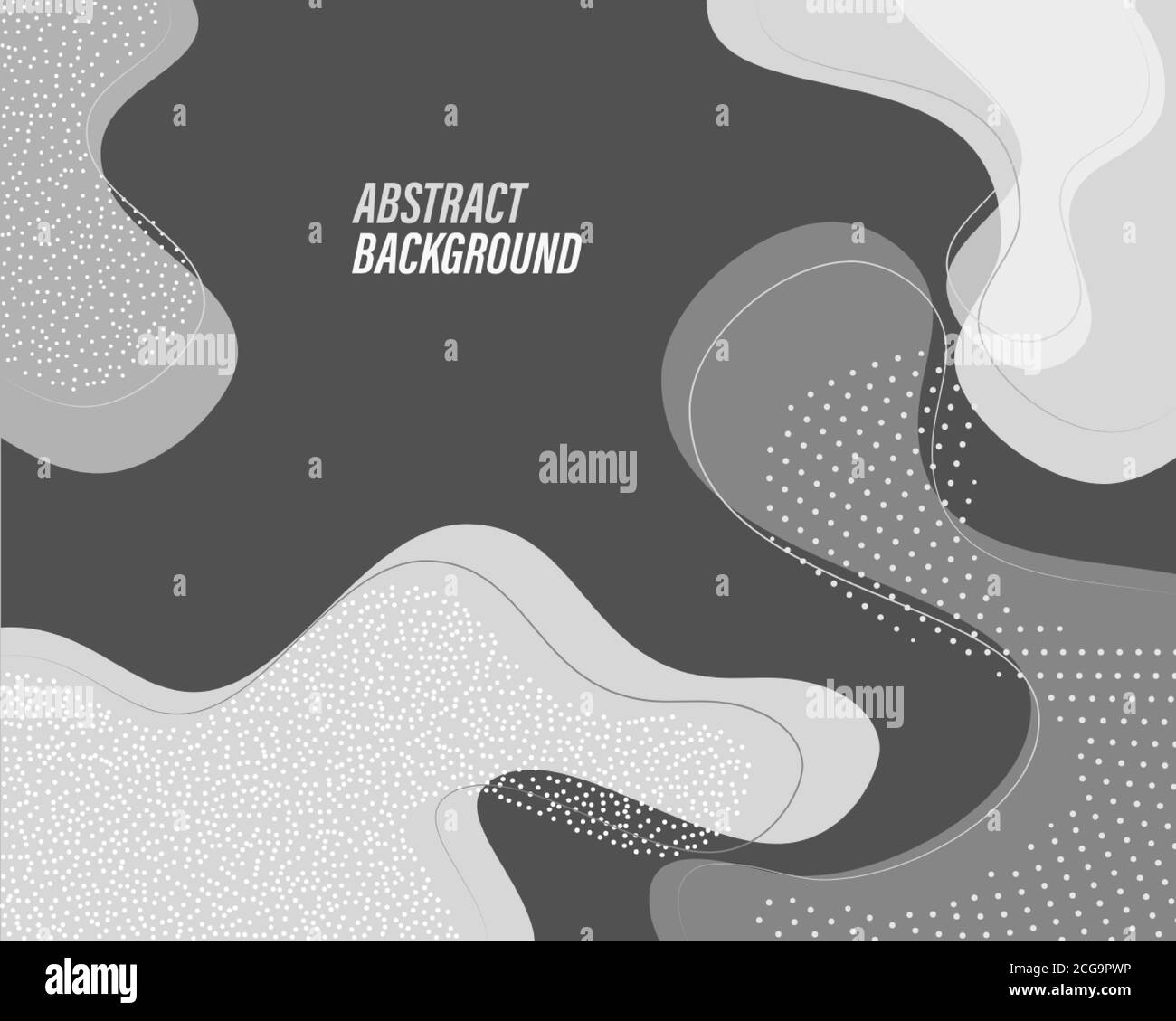 Elegant grey wave modern background Greay wave flow Stock Vector Image ...