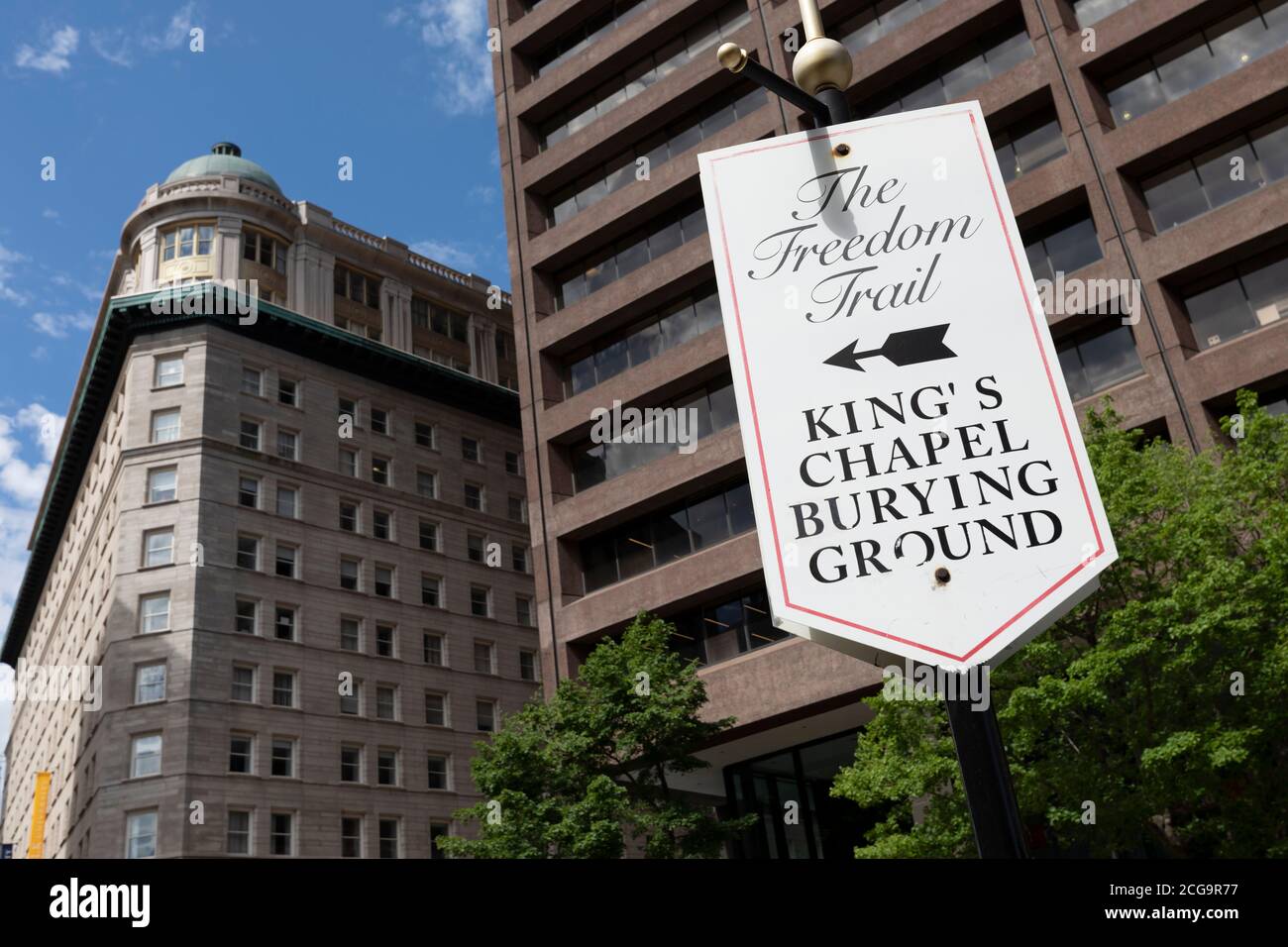 Boston freedom trail sign hi-res stock photography and images - Alamy