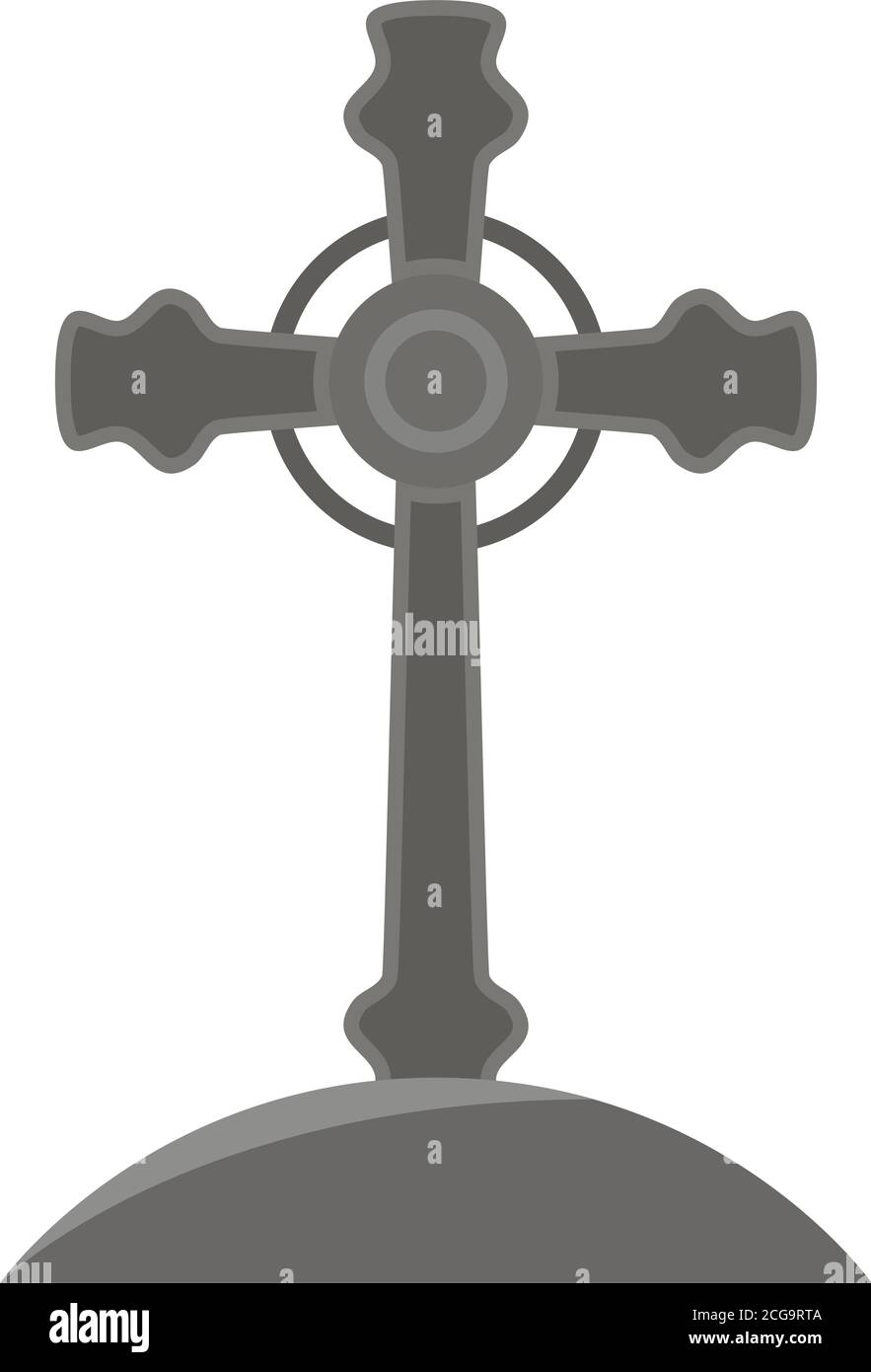 cross grave icon vector design Stock Vector Image & Art - Alamy