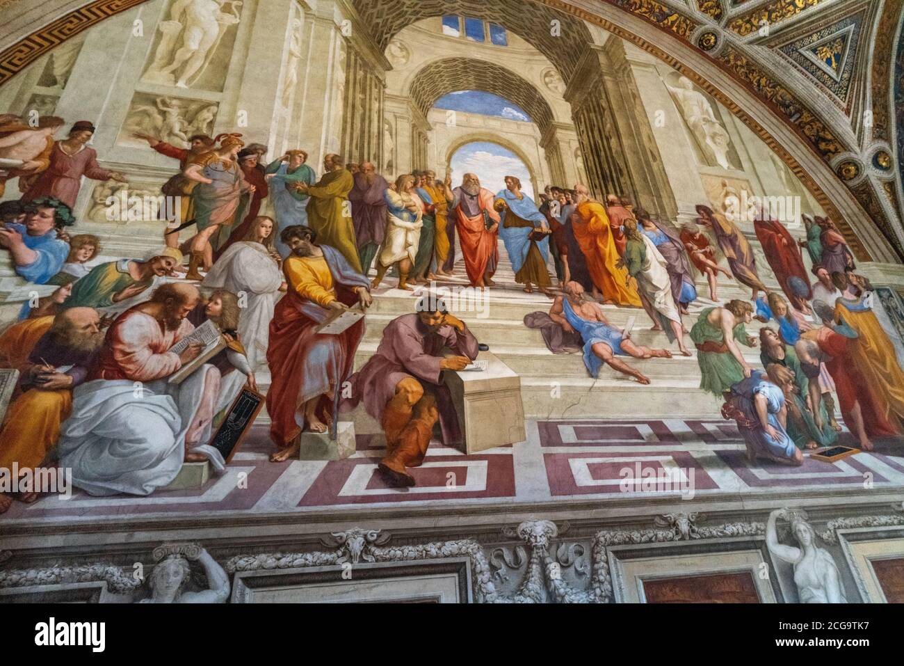 Map gallery in vatican museum hi-res stock photography and images - Alamy