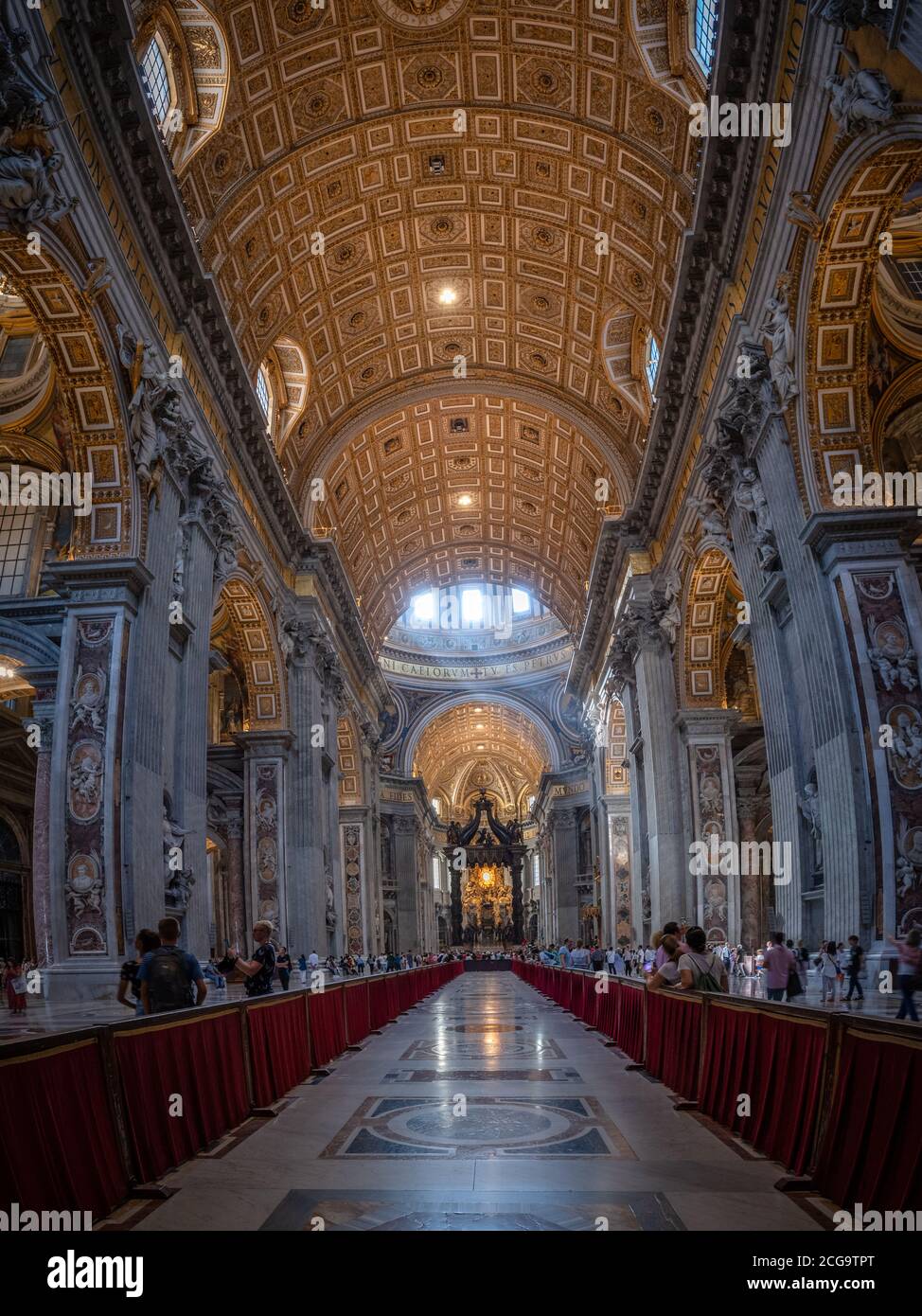 St. Peter's Cathedral in Rome, Italy Stock Photo - Alamy