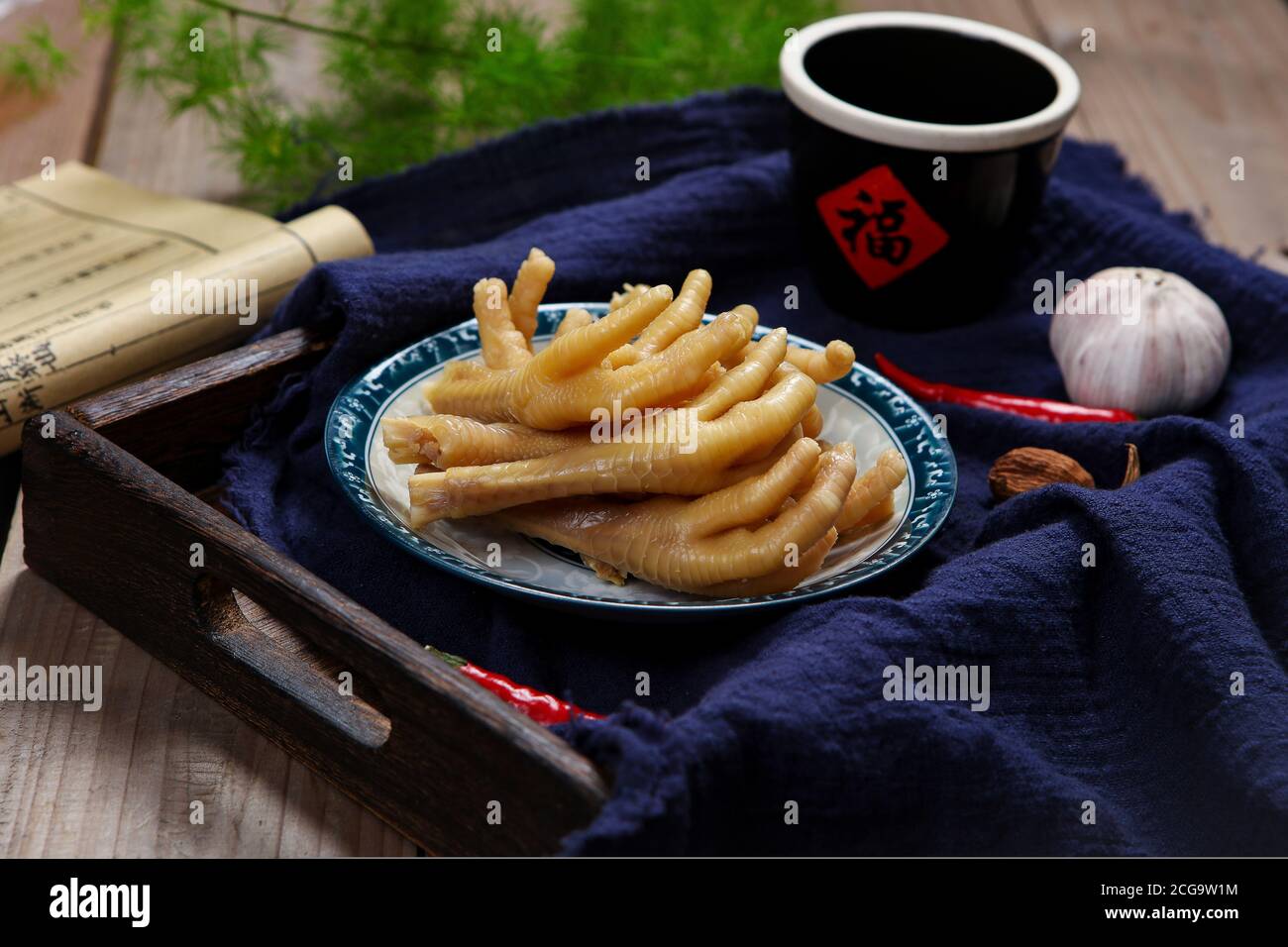 The salt baked chicken feet hi-res stock photography and images - Alamy
