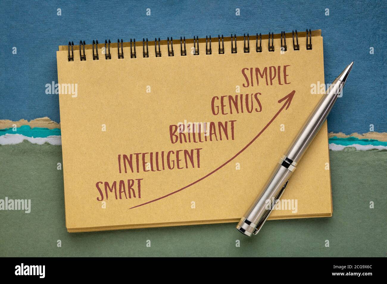 smart, intelligence, brilliant, genius and simple - five levels of ...