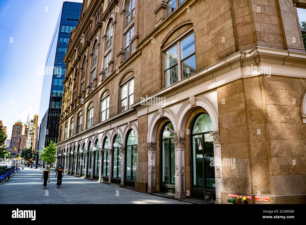 Foundation Building, Street Scene, Cooper Union, New York City, New ...