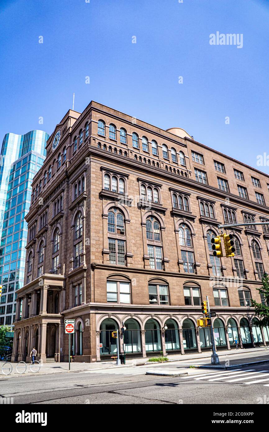 Foundation Building, Exterior Facade, Cooper Union, New York City, New ...