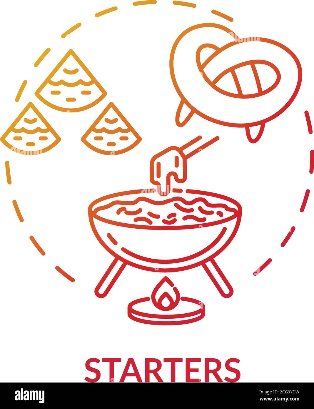 Starters concept icon Stock Vector Image & Art - Alamy