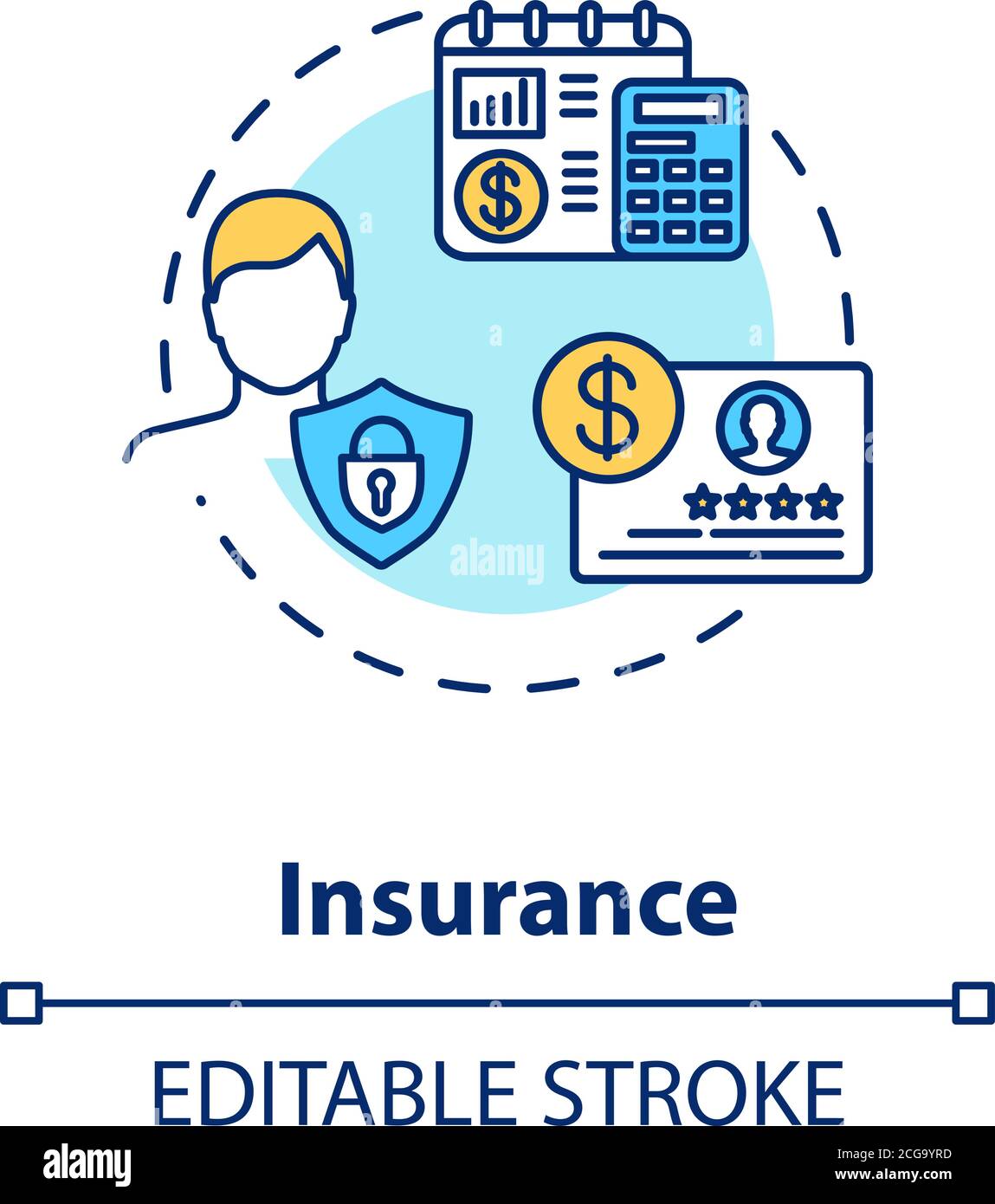 Insurance analytics Stock Vector Images - Alamy