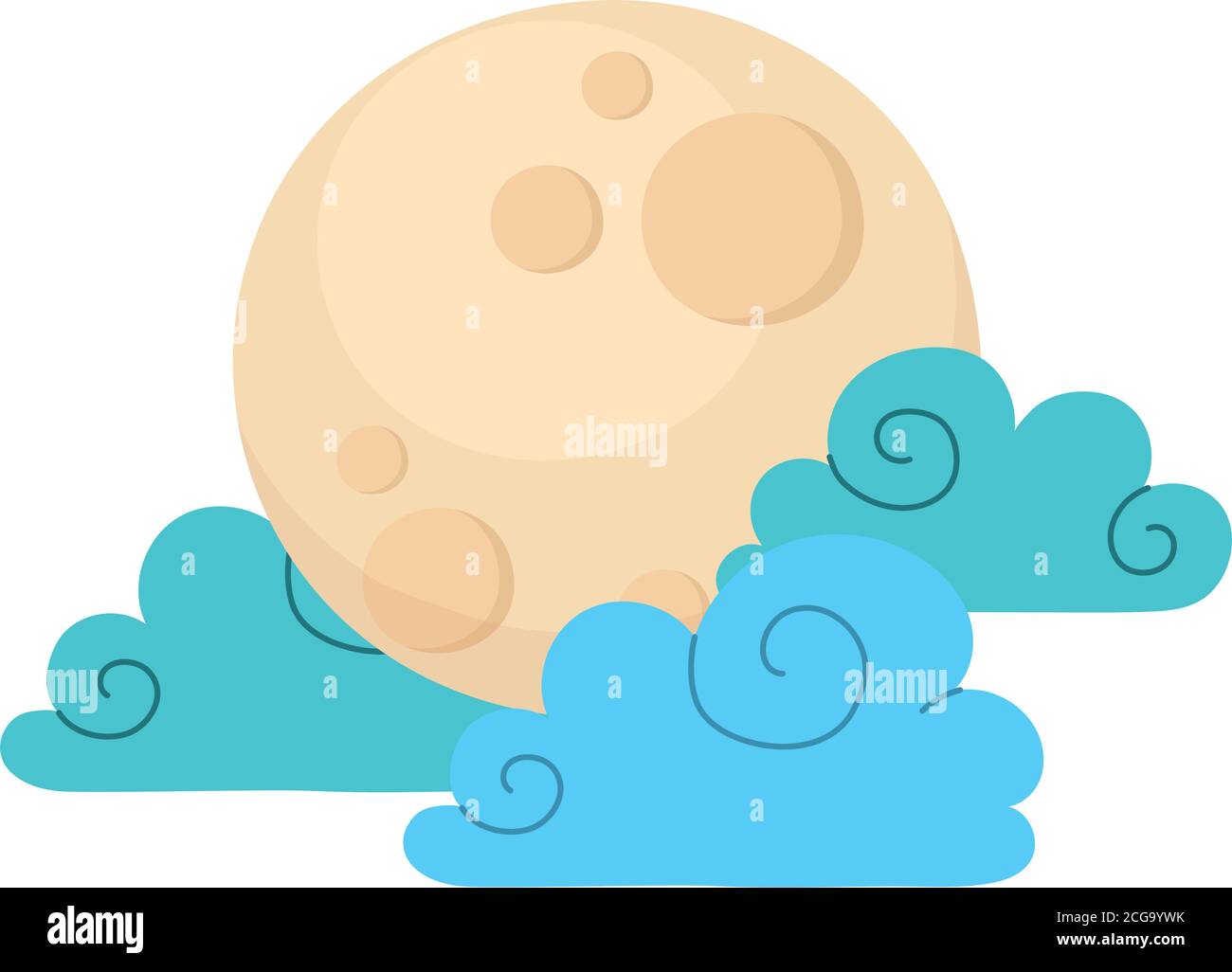 Cartoon Moon Surface High Resolution Stock Photography and Images - Alamy