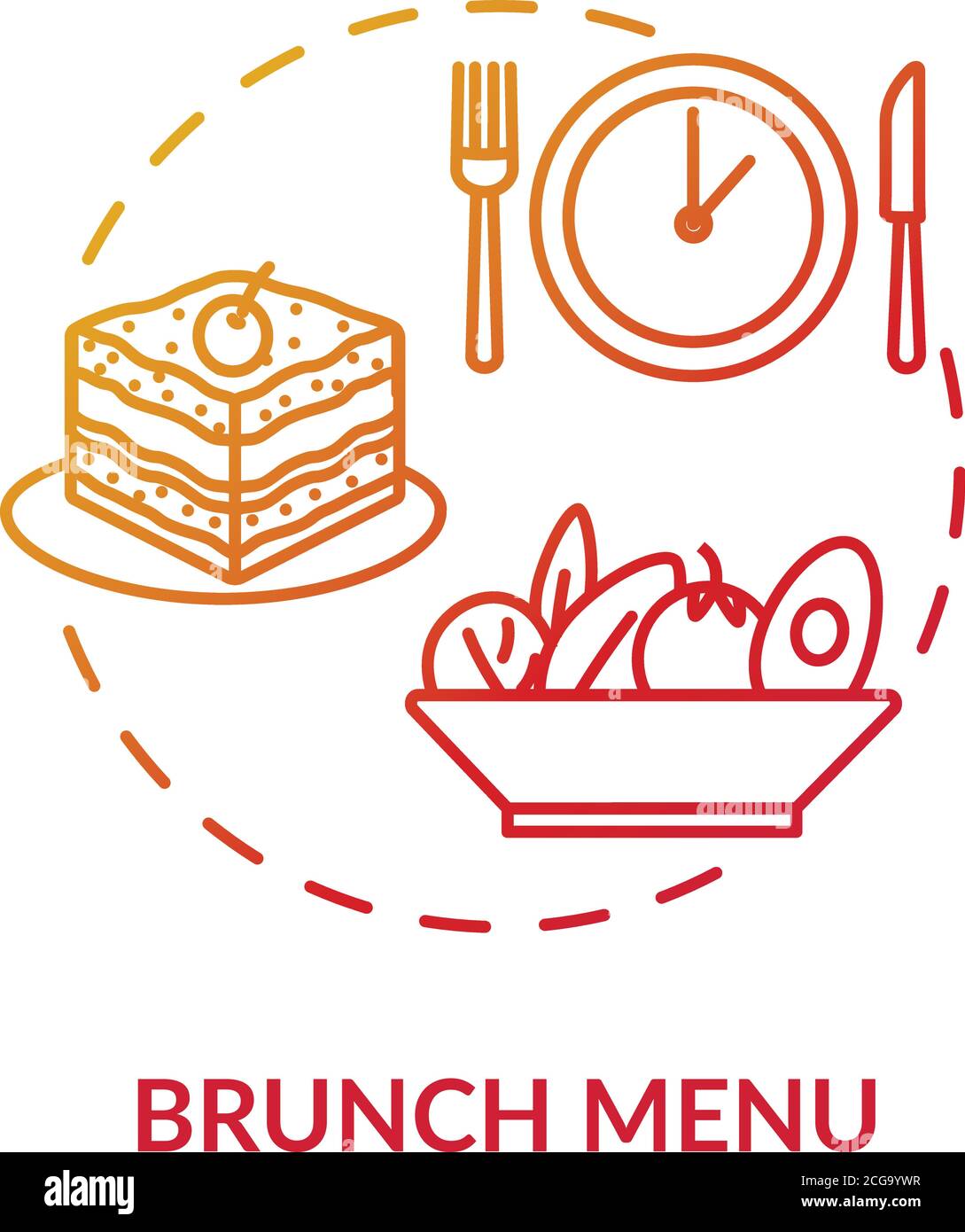 Waffle brunch Stock Vector Images - Alamy