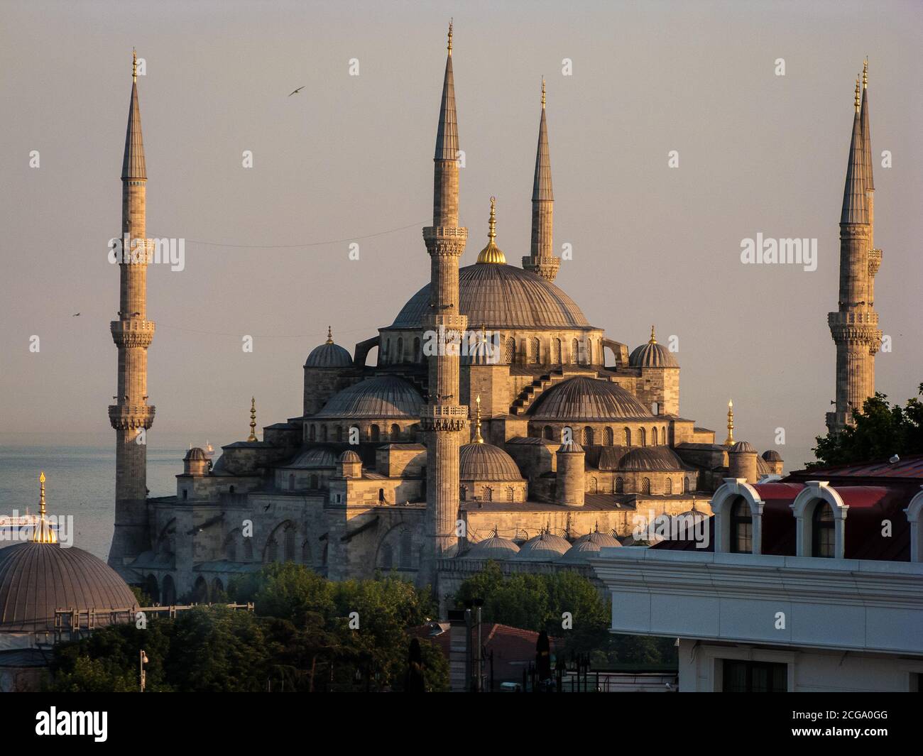 Blue Mosque, is an Ottoman-era mosque located in Istanbul, Turkey Stock ...