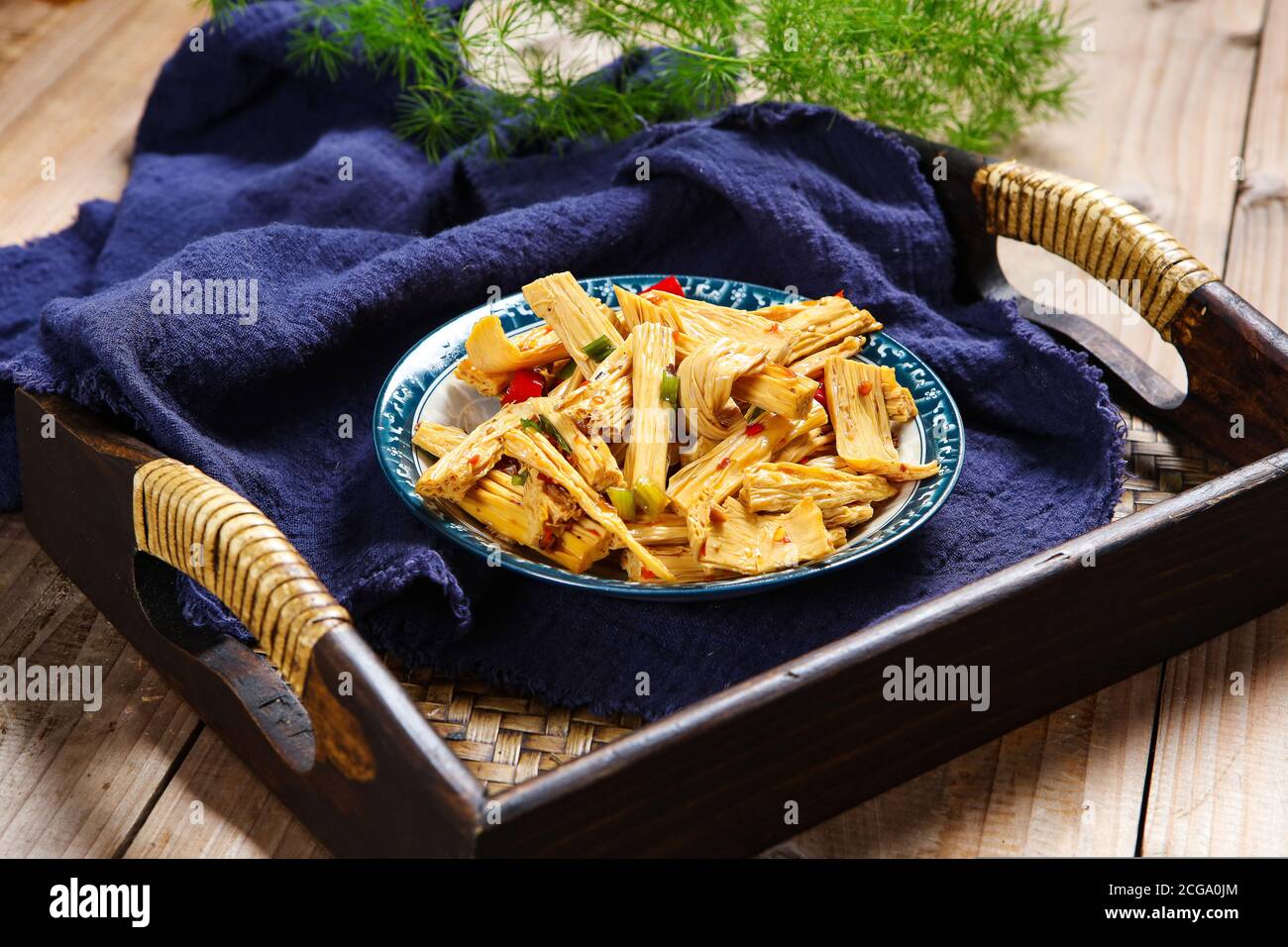 Cold bean curd stick Stock Photo - Alamy