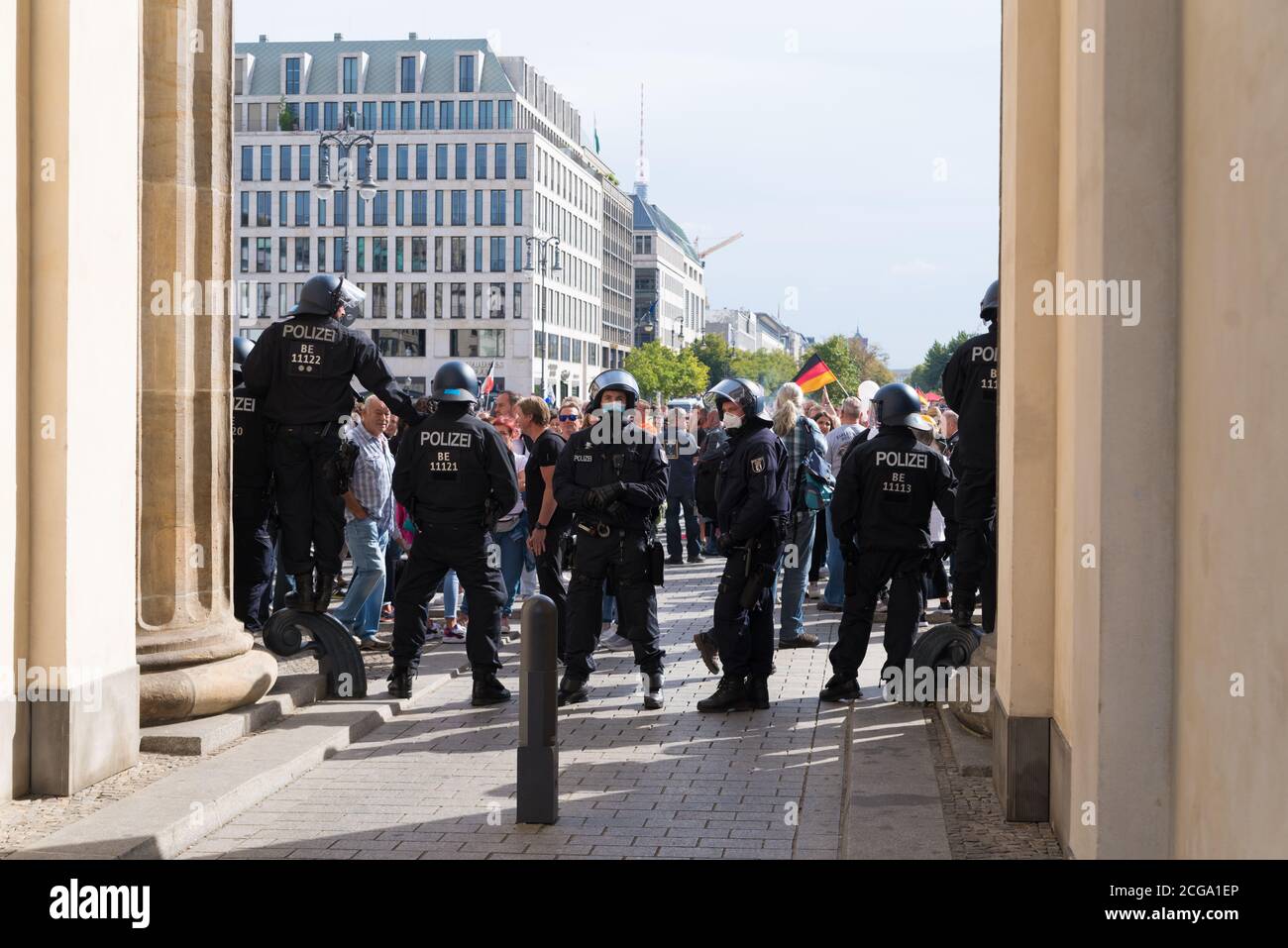 Berlin police germany flag hi-res stock photography and images - Alamy