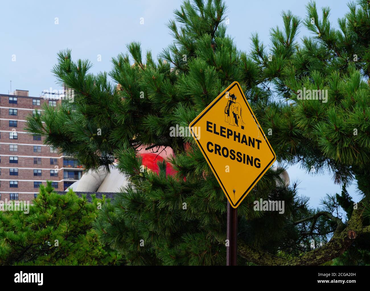 MARGATE, NJ -4 SEP 2020- View of Lucy the Elephant, a landmark roadside ...