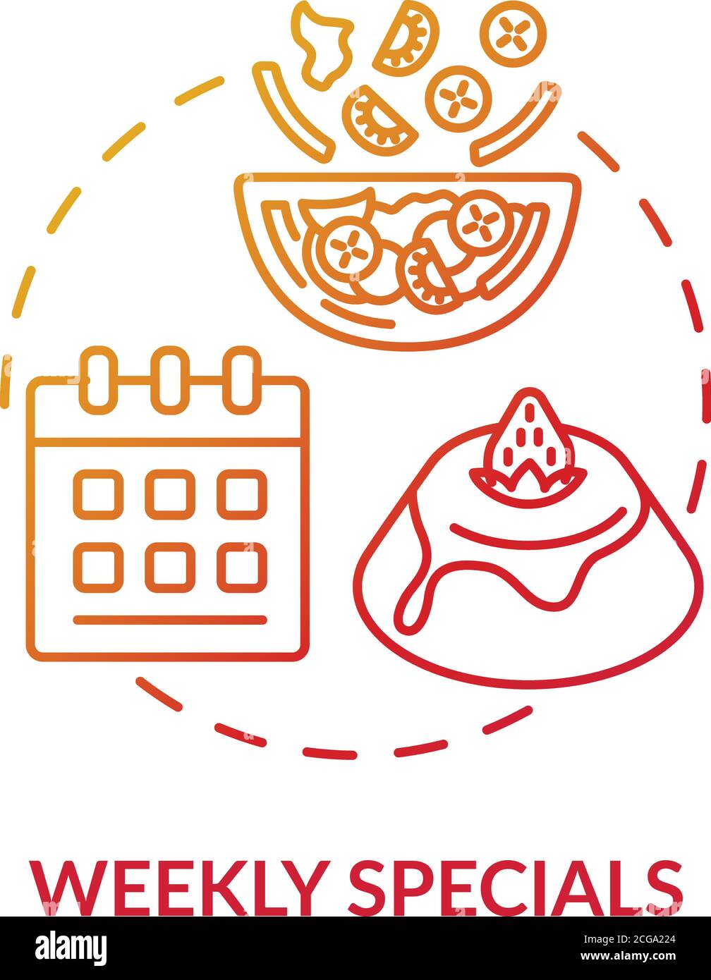 Weekly specials concept icon Stock Vector Image & Art - Alamy