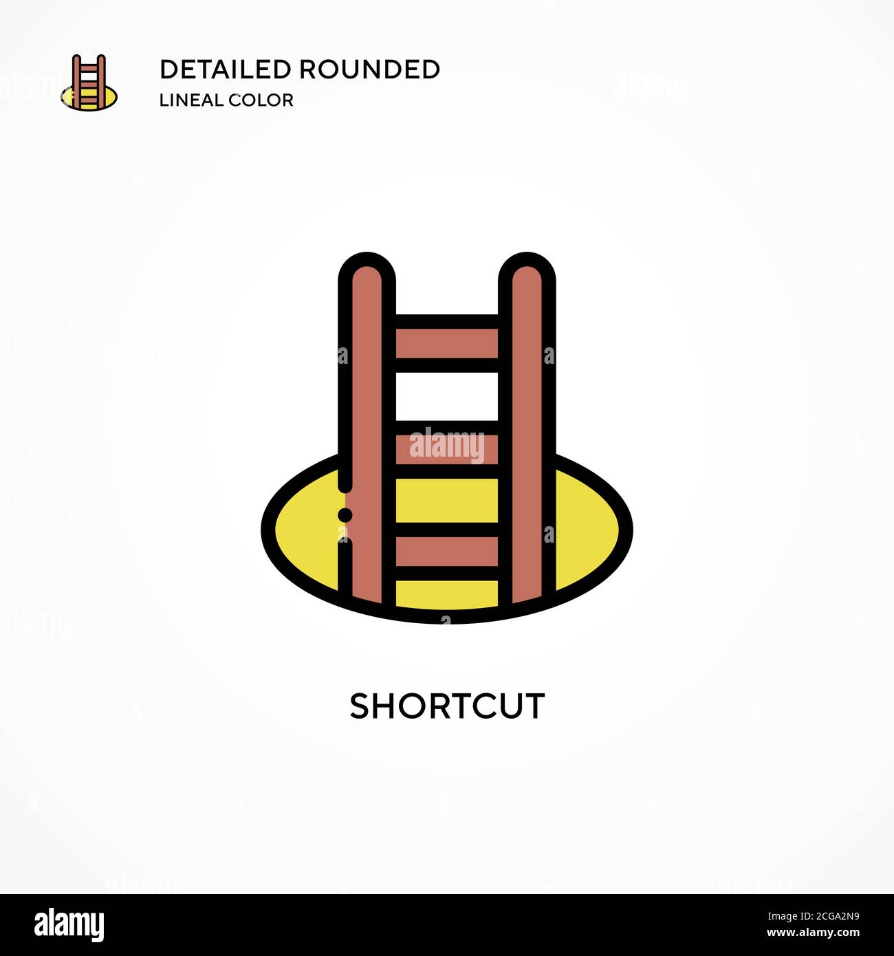 Shortcut road sign Stock Vector Images - Alamy