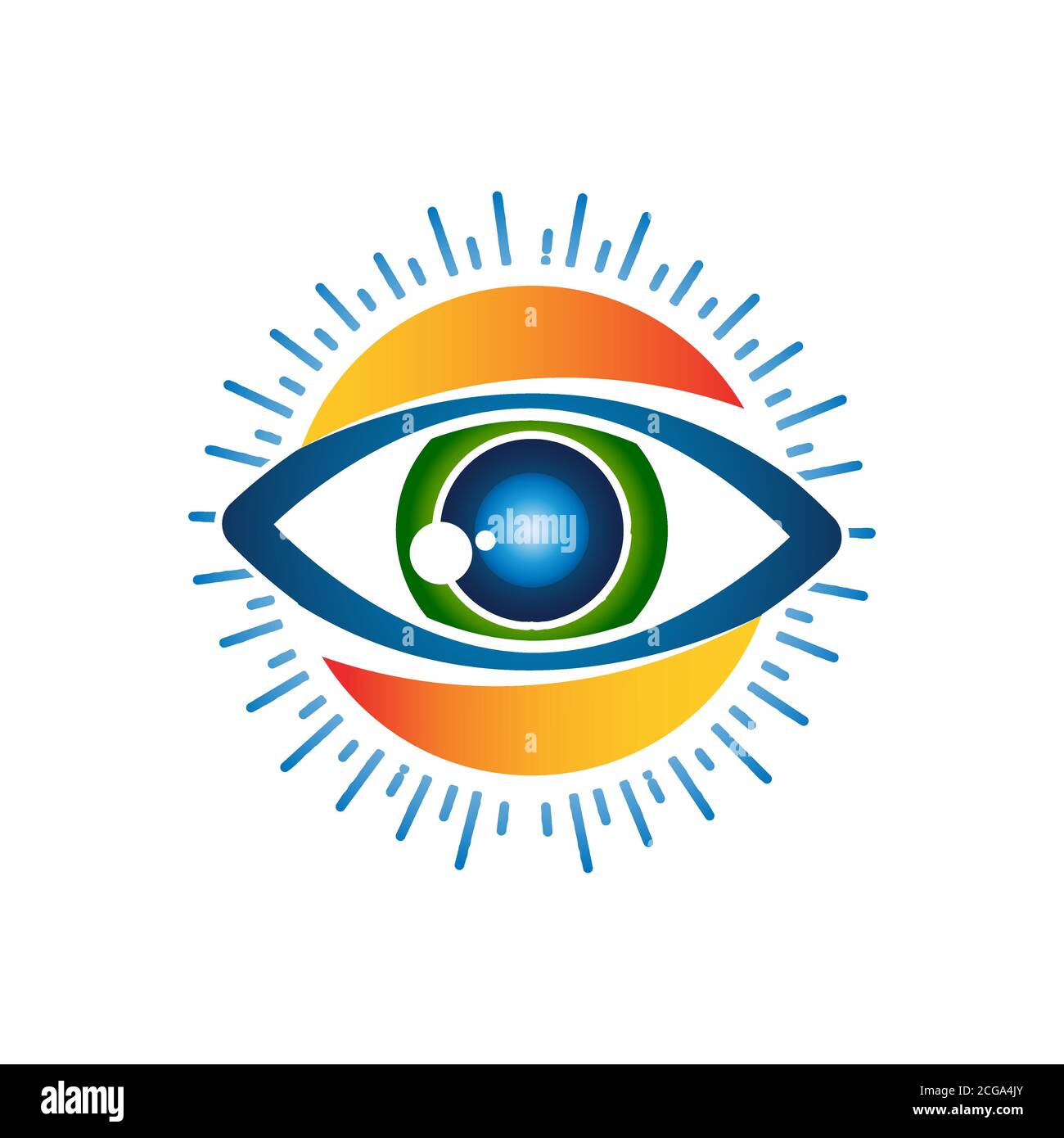 Illustration design eye symbol for your best business symbol. Vector ...