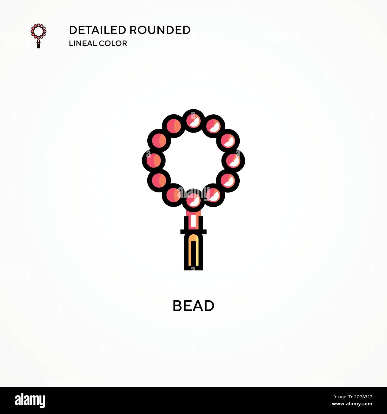 Beading pattern Stock Vector Images - Alamy