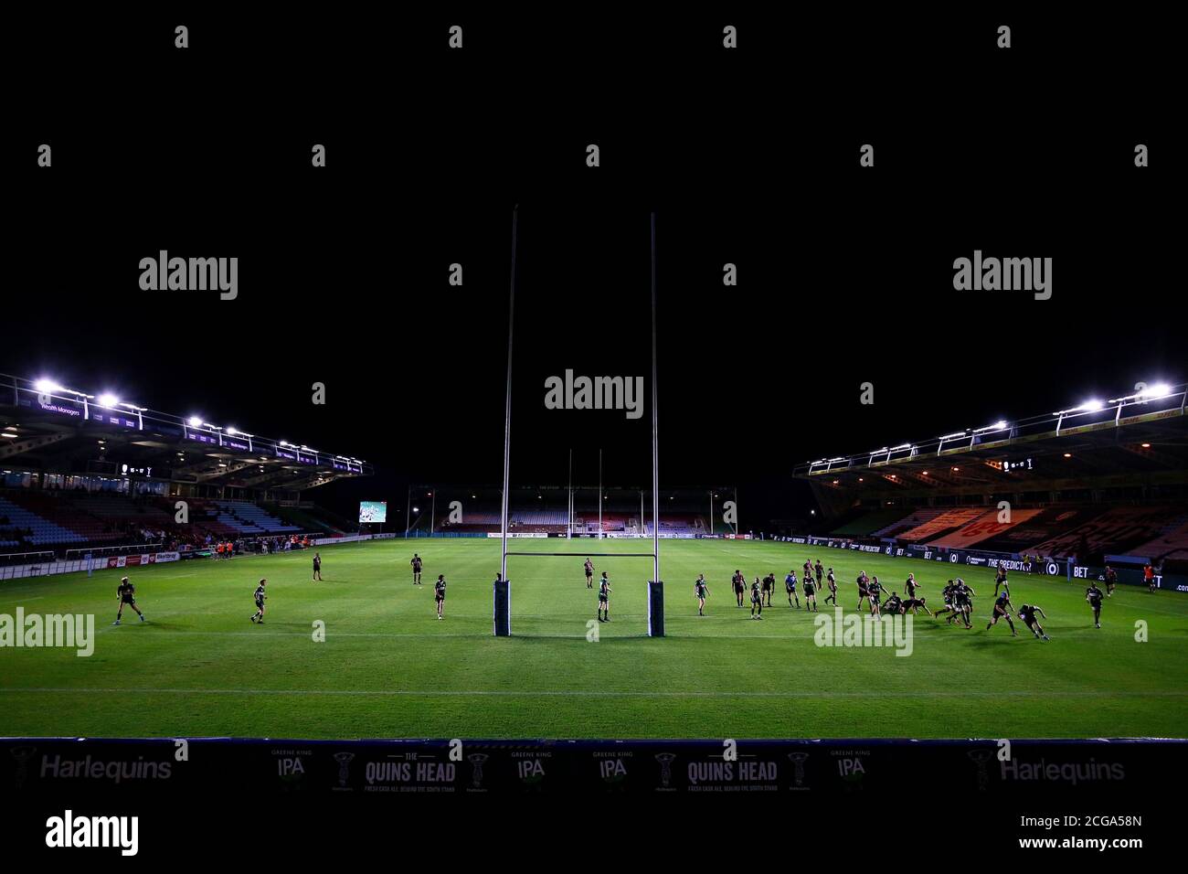 Empty stands twickenham rugby hi-res stock photography and images - Alamy