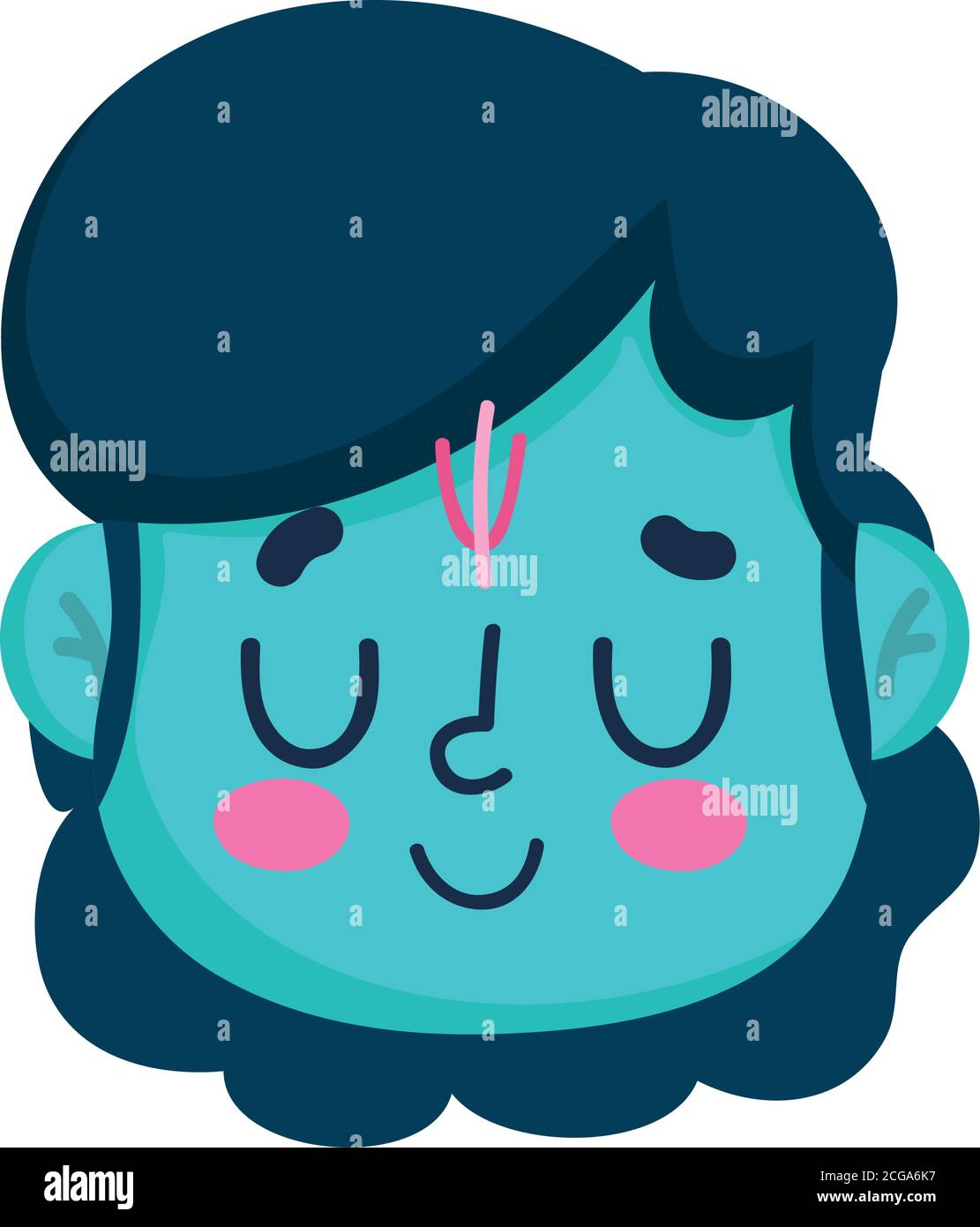 indian lord rama face cartoon character religious vector illustration ...