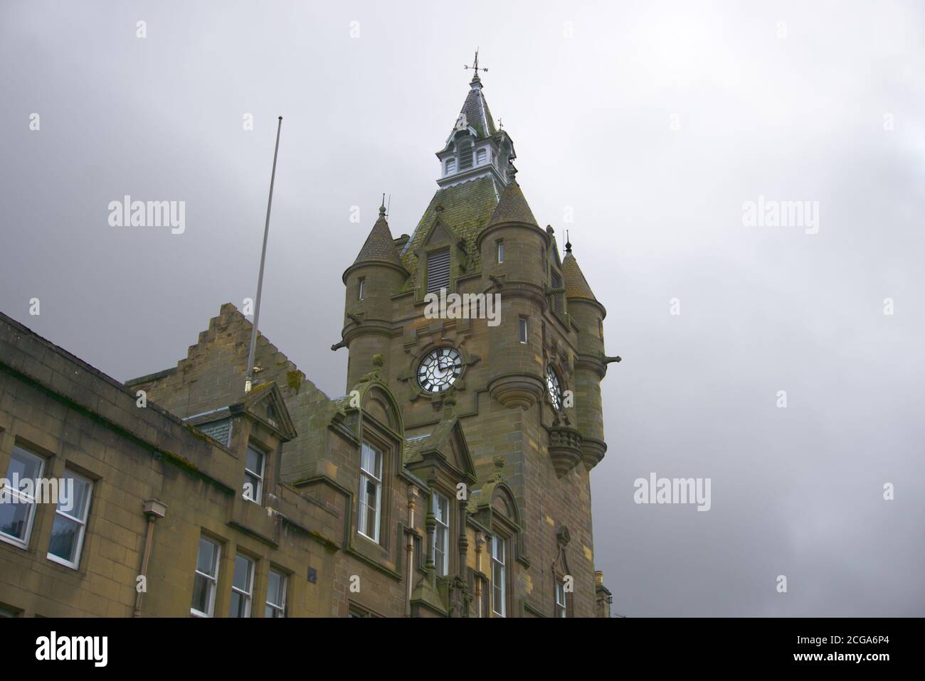 Hawick town hall hi-res stock photography and images - Alamy