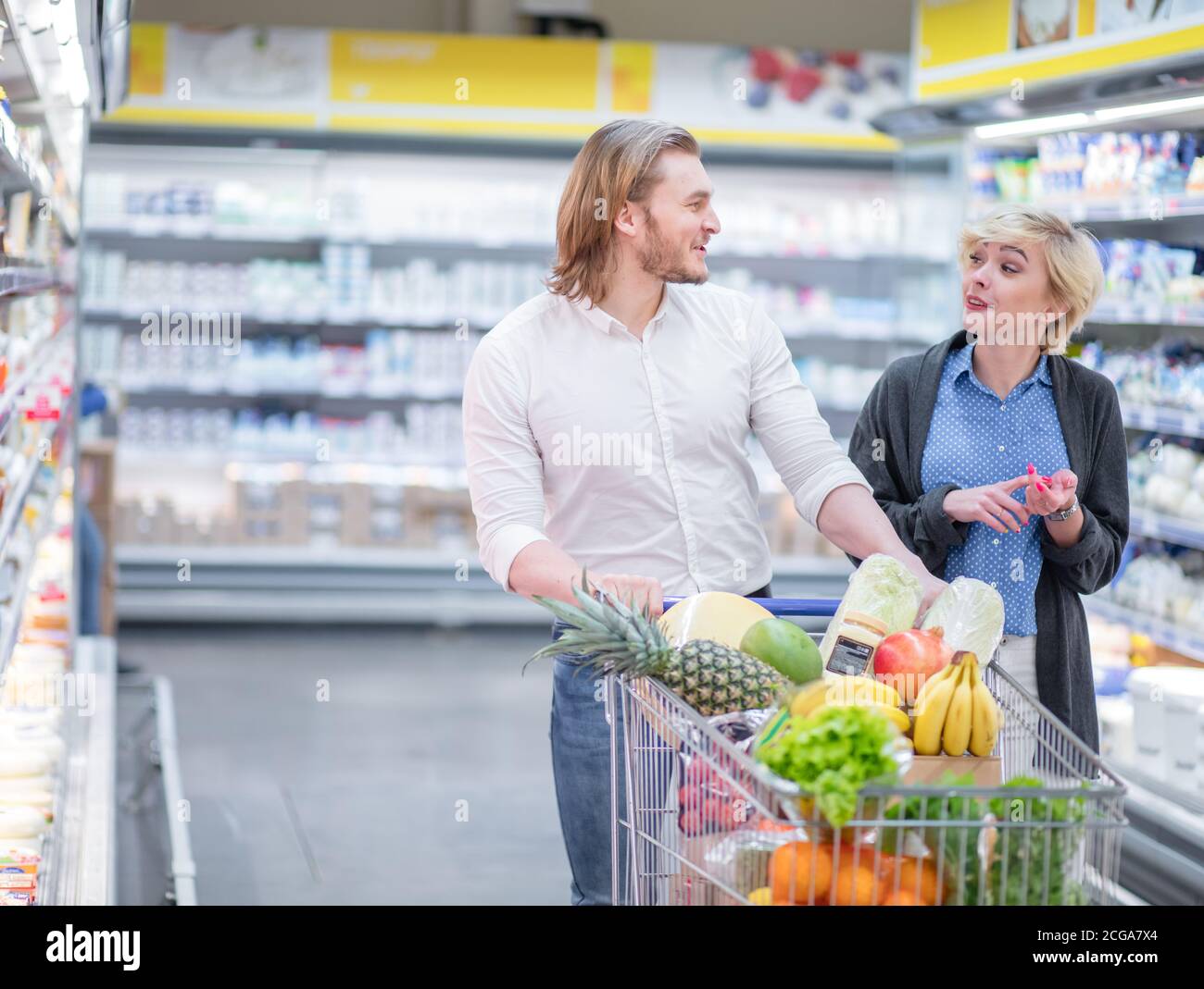 Two people pushing each other hi-res stock photography and images - Alamy