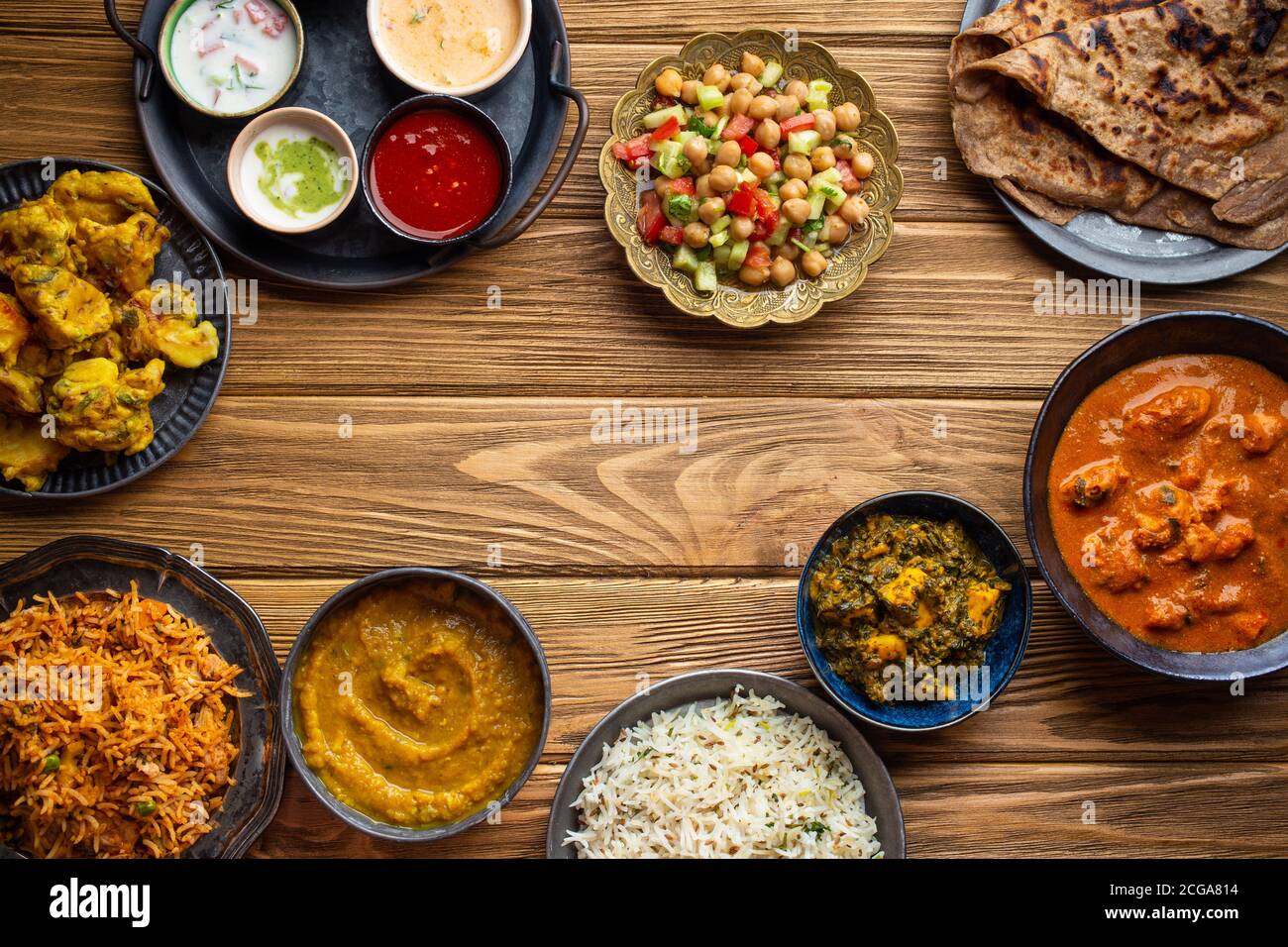 Menu indian home hi-res stock photography and images - Alamy