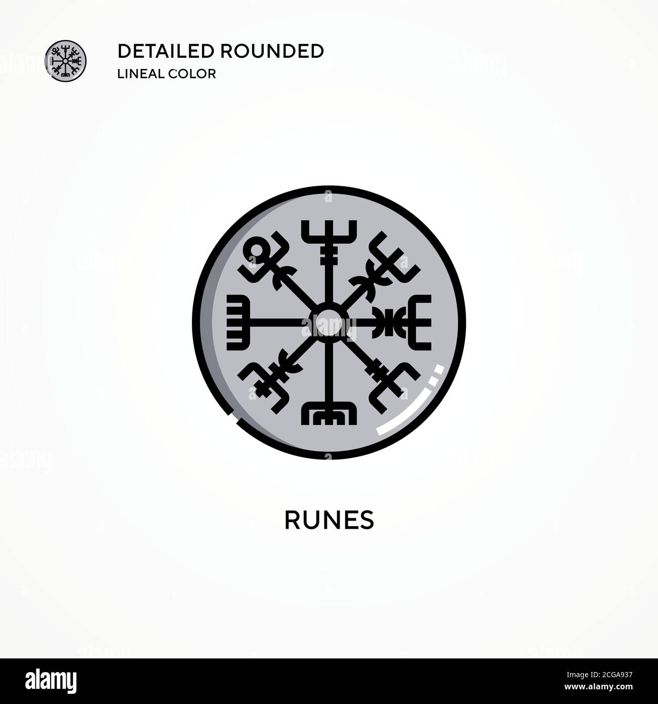 Runes vector icon. Modern vector illustration concepts. Easy to edit ...