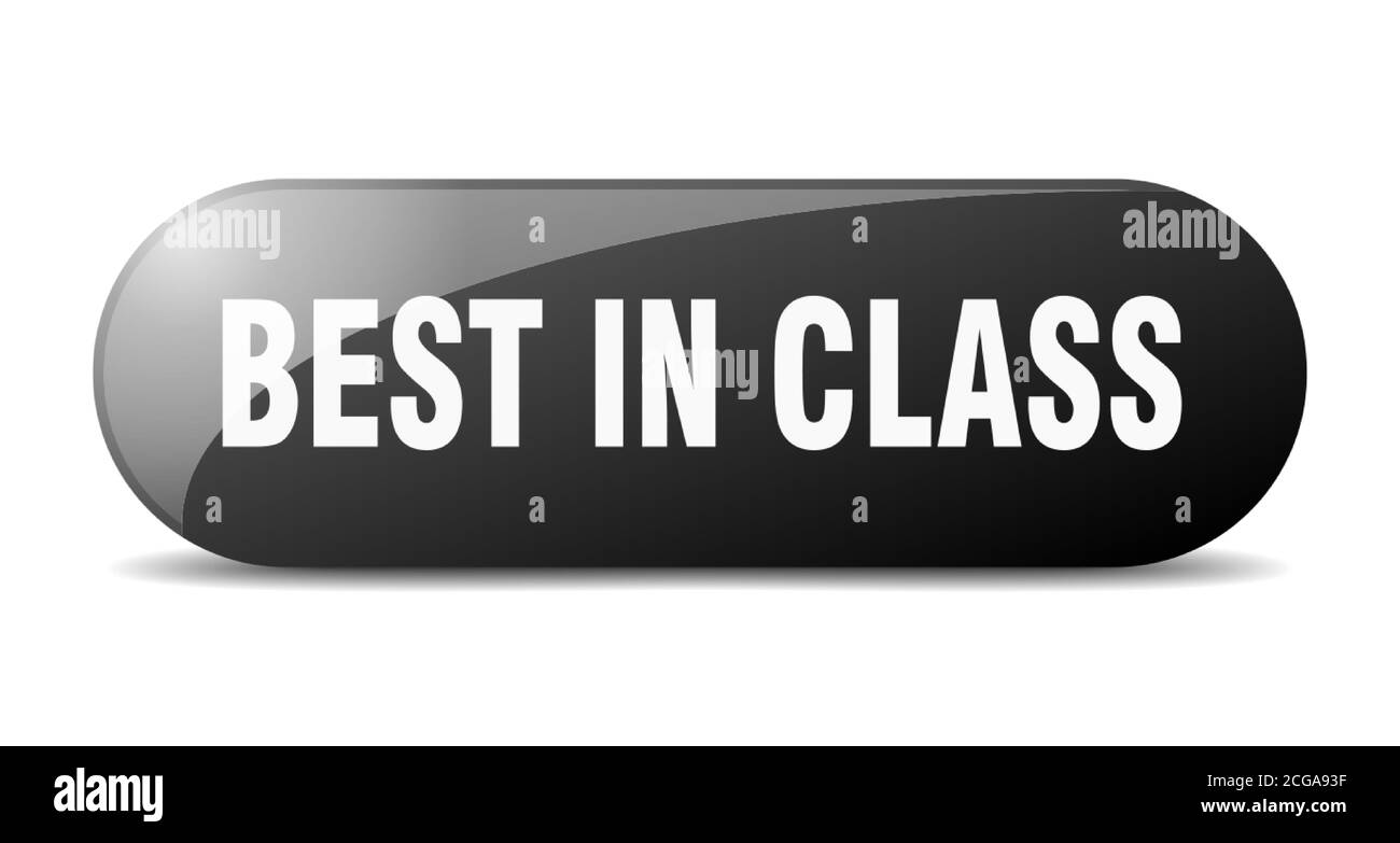 best in class button. rounded glass sign. sticker. banner Stock Vector ...